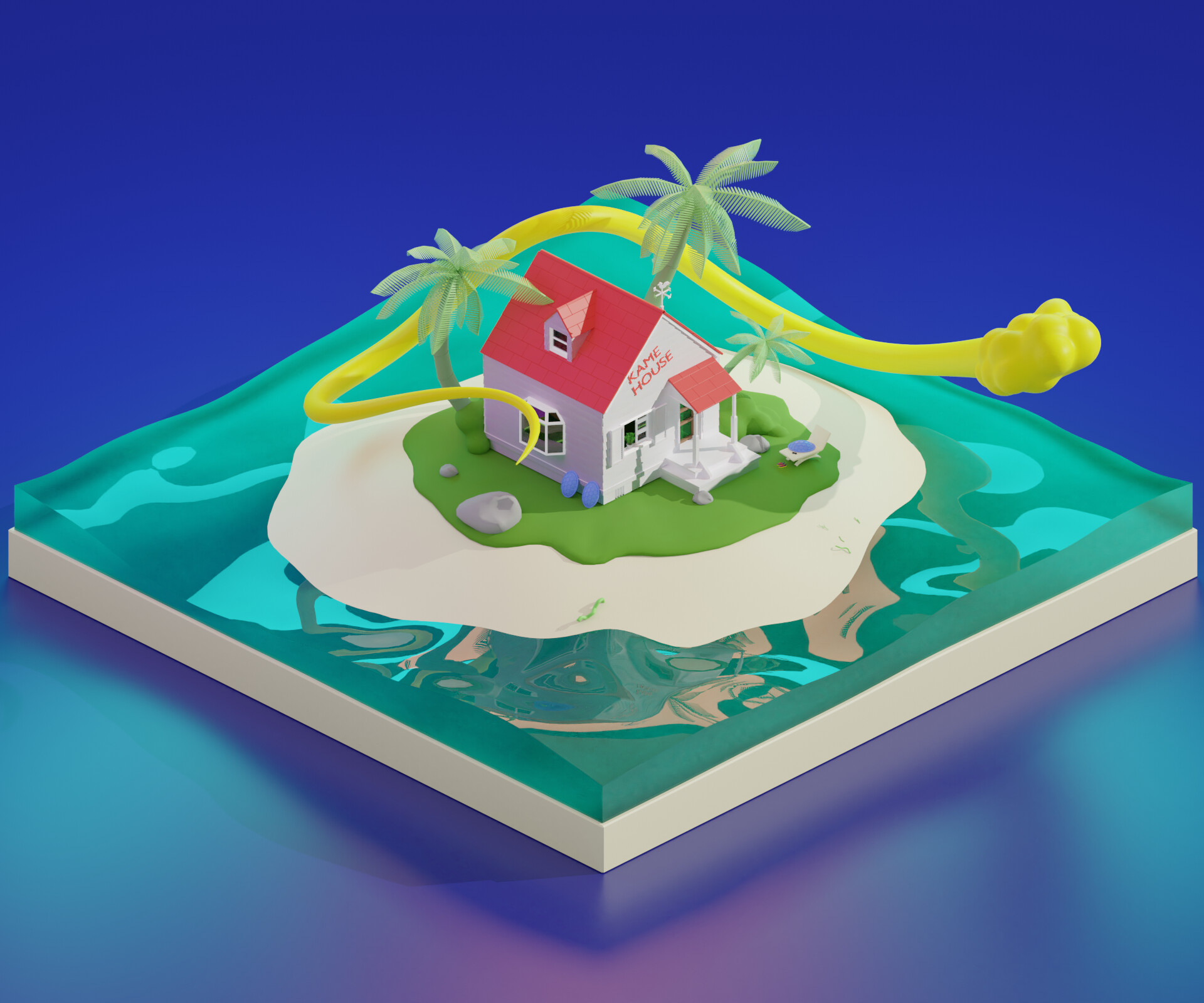 ArtStation - Kame House