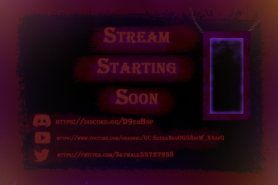 ArtStation - SomeRandomSkywalker Twitch Starting Soon Screen