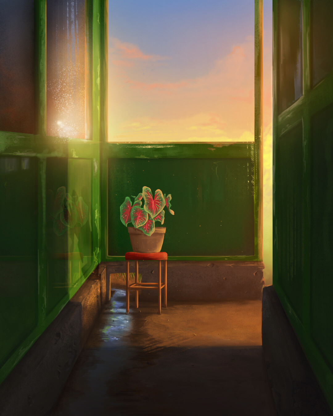 ArtStation - late afternoon