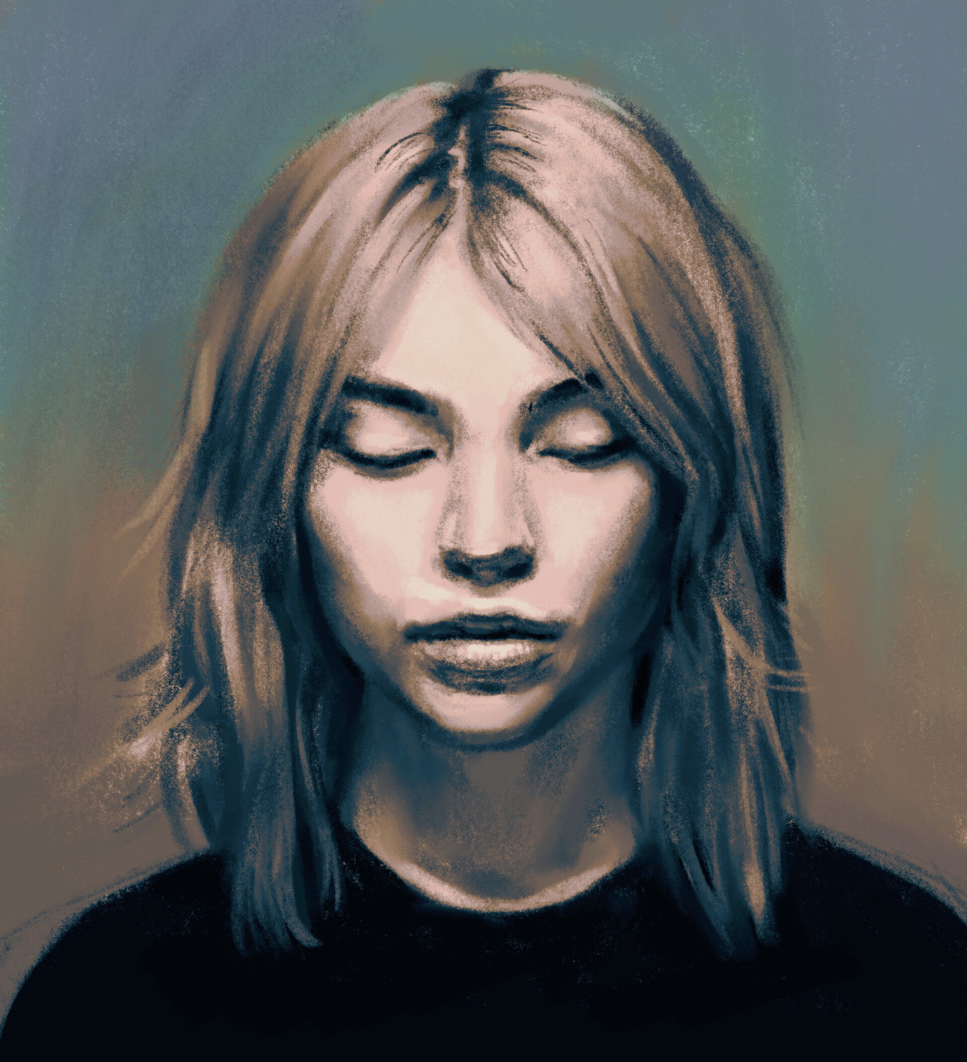 ArtStation - Gray girl