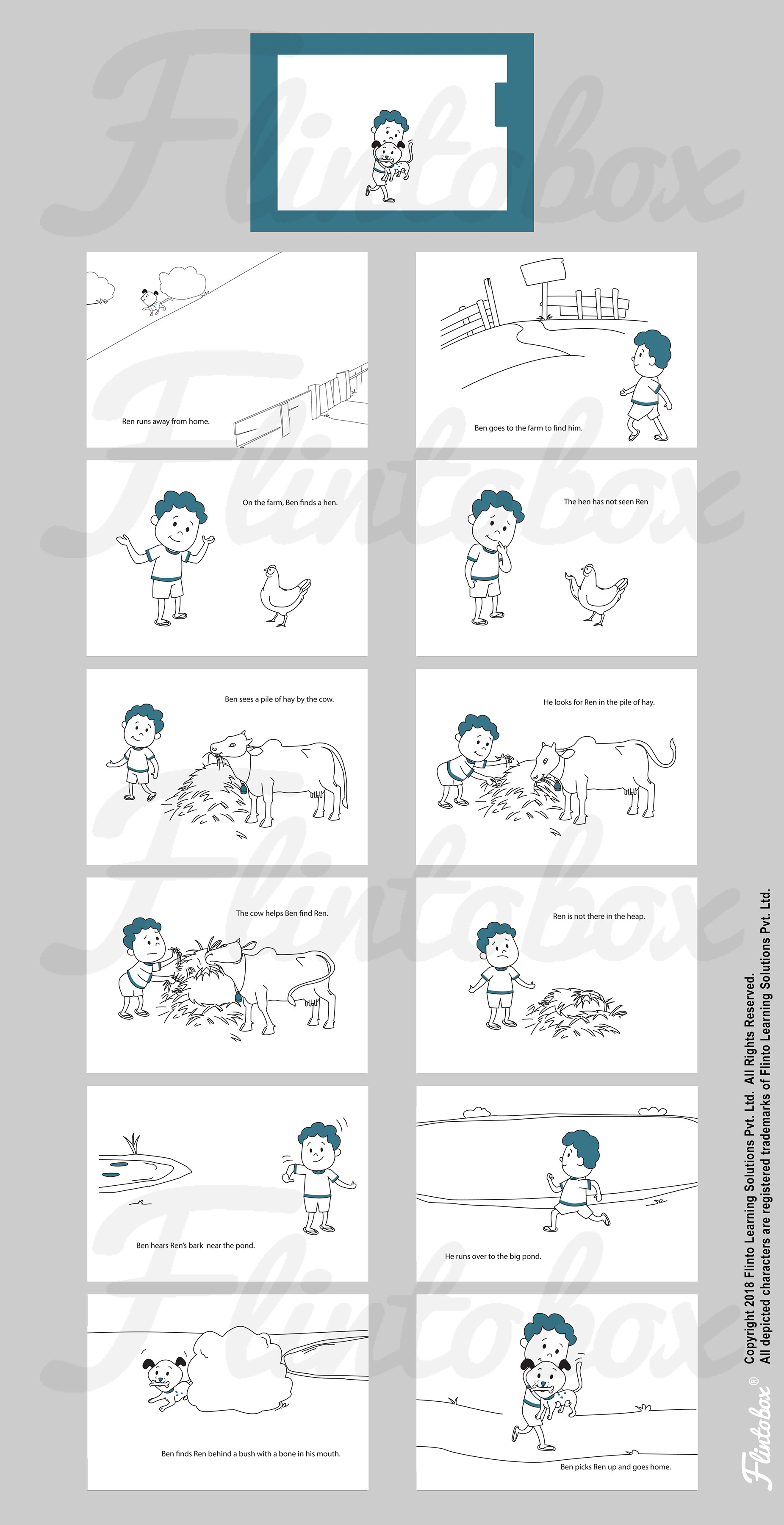 ArtStation - Flinto_Short Stories_Ben finds run away Ren