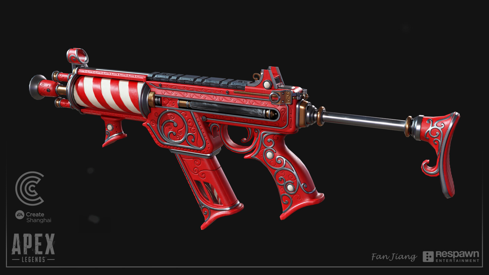 Fan - Apex Legends - R99 Legendary "Christmas"