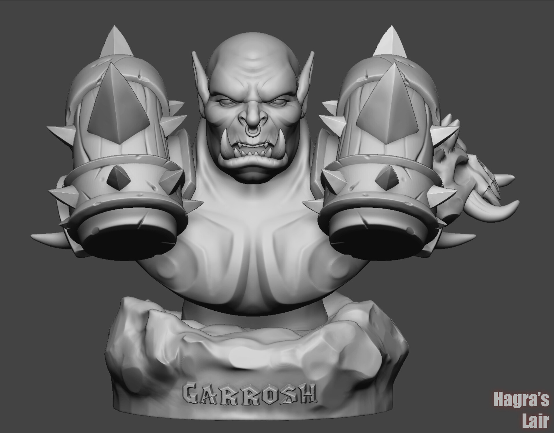ArtStation - Garrosh Hellscream-World of Warcraft