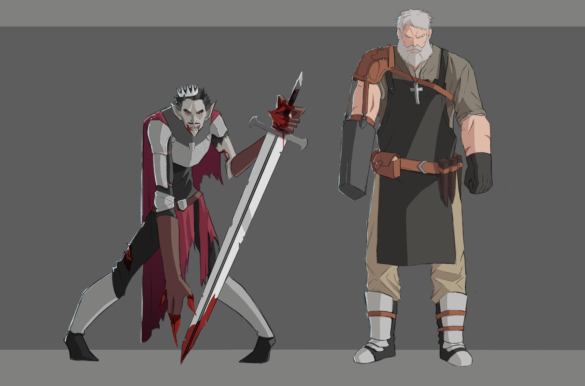 ArtStation - "I Am Legend" characters concept