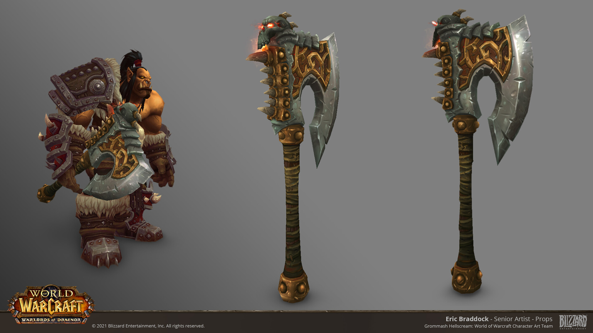 grom hellscream axe