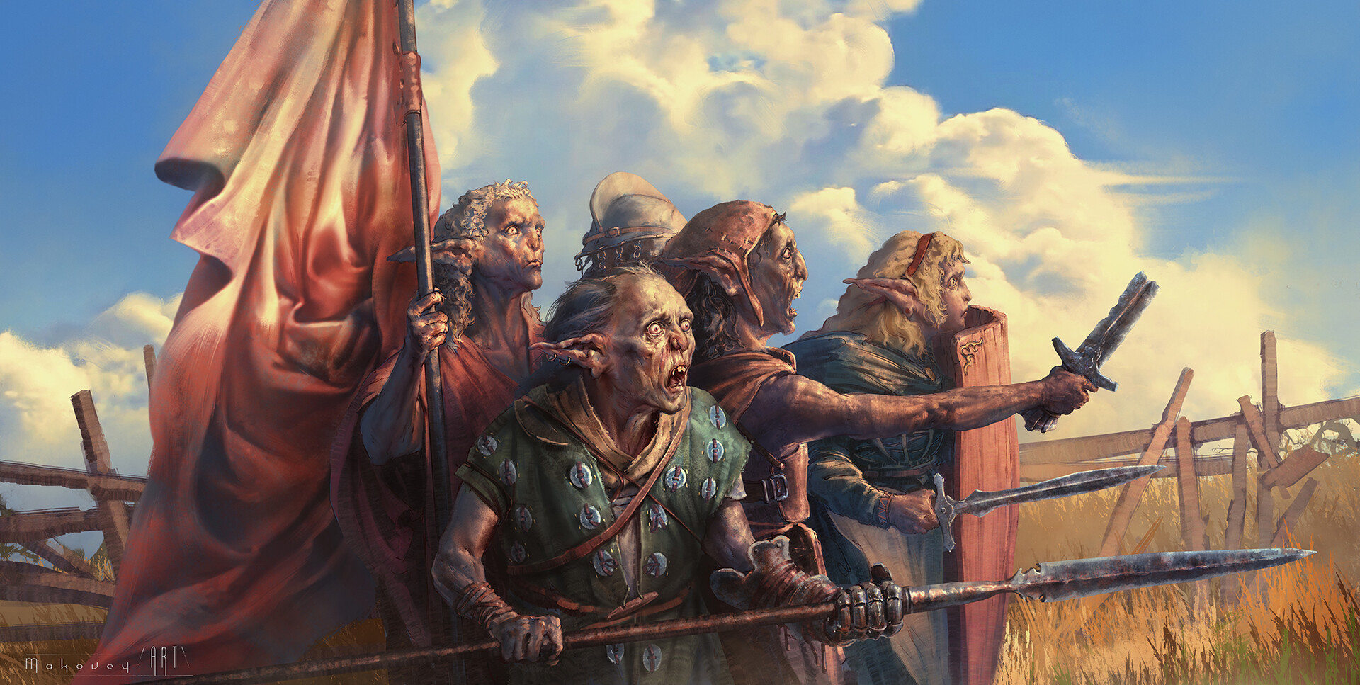 ArtStation - Advance party.