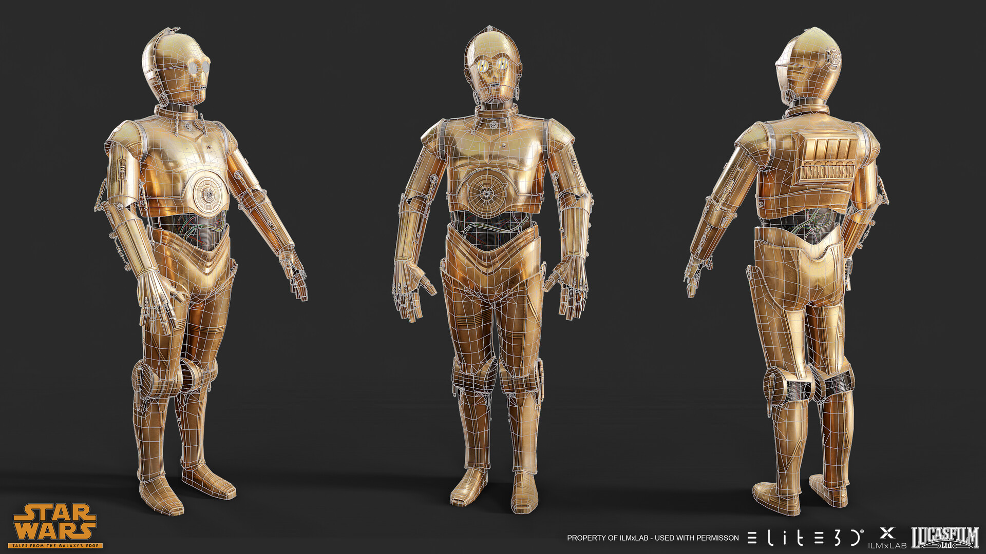 Luis Alfonso Antoranz Ros - C3P0 - Star Wars Tales From The Galaxy's Edge