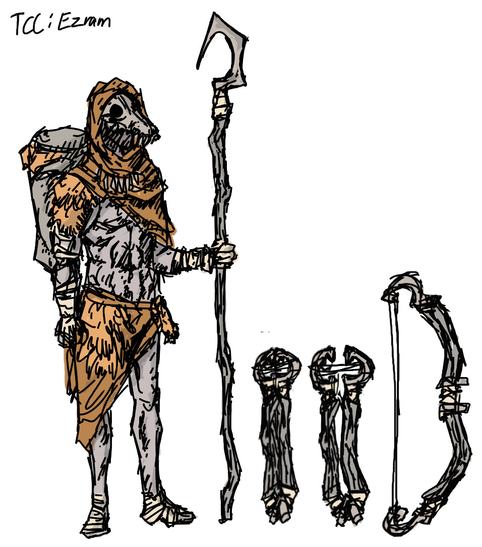 ArtStation - TCC: Azram concept art sketch