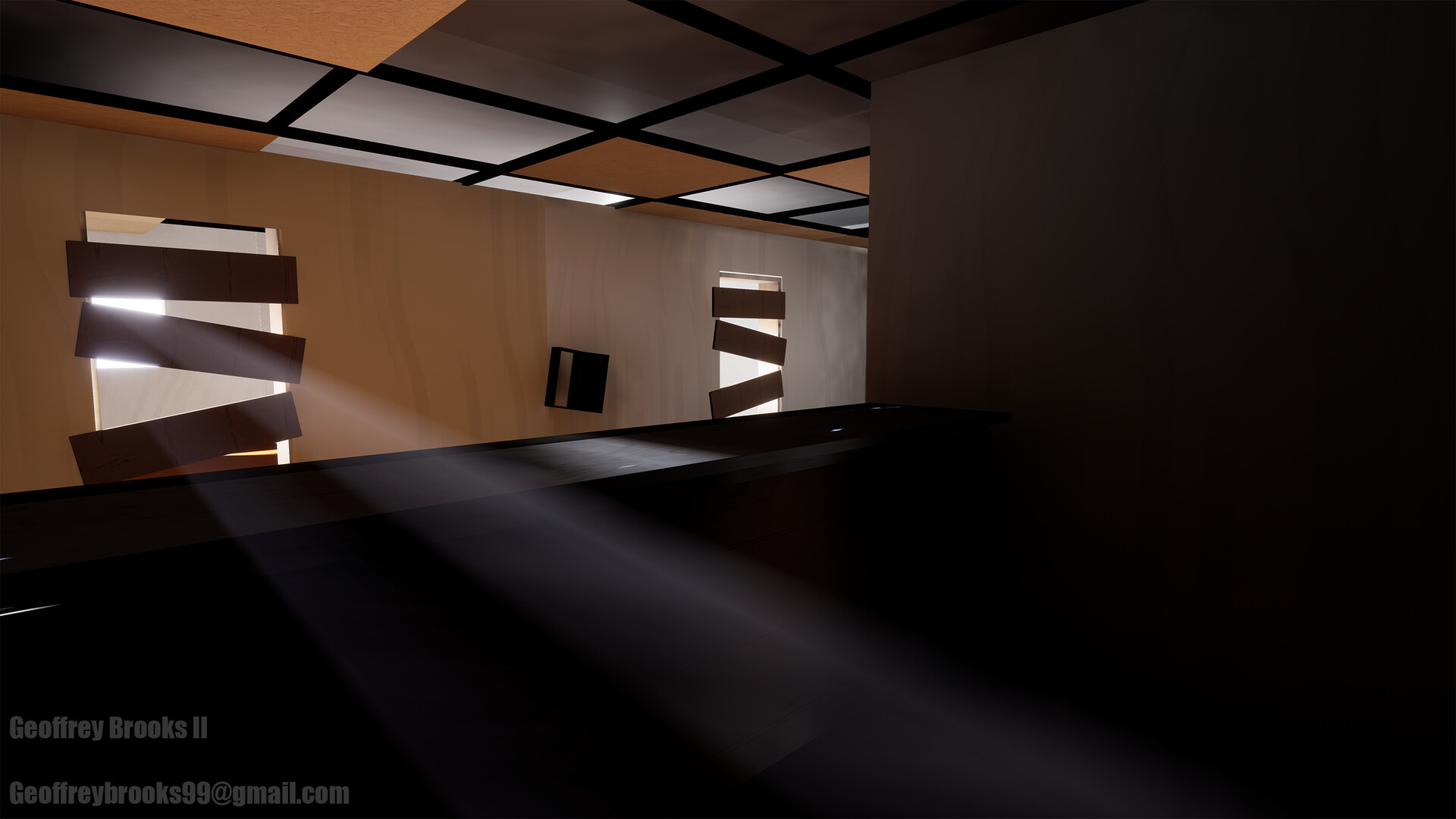 Geoffrey Brooks II - Decaying Building Concept