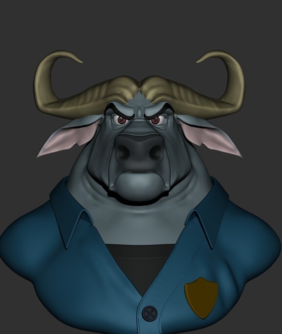 ArtStation - Chefe Bogo, Zootopia