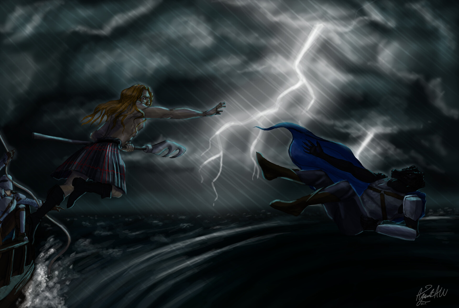 ArtStation - Man Overboard