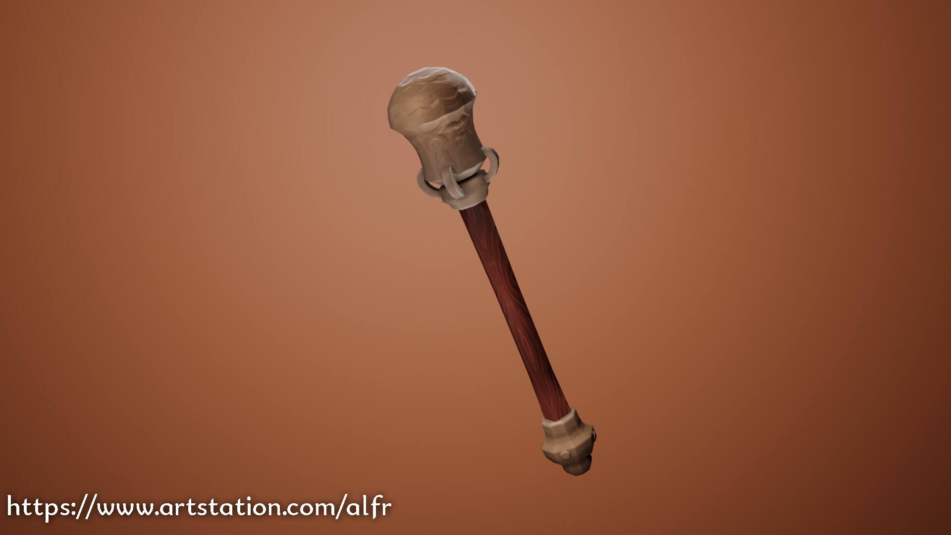 ArtStation - Stylized Fantasy Mace