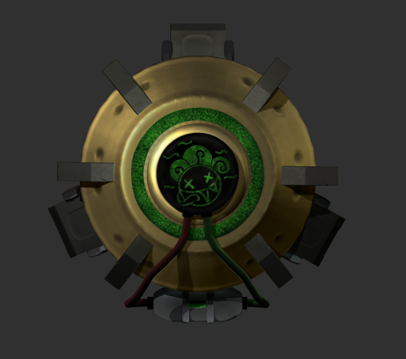 Anthony Sanzaro - Junkrat mine and detonator Overwatch