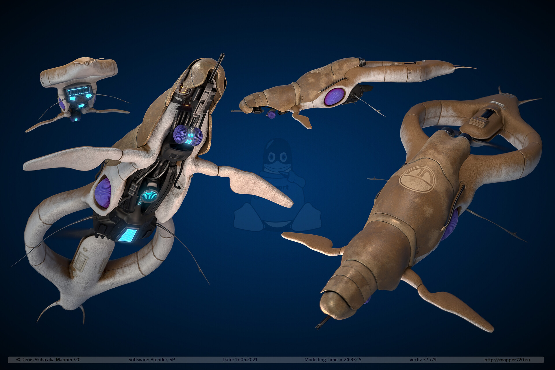 ArtStation - Combine gunship