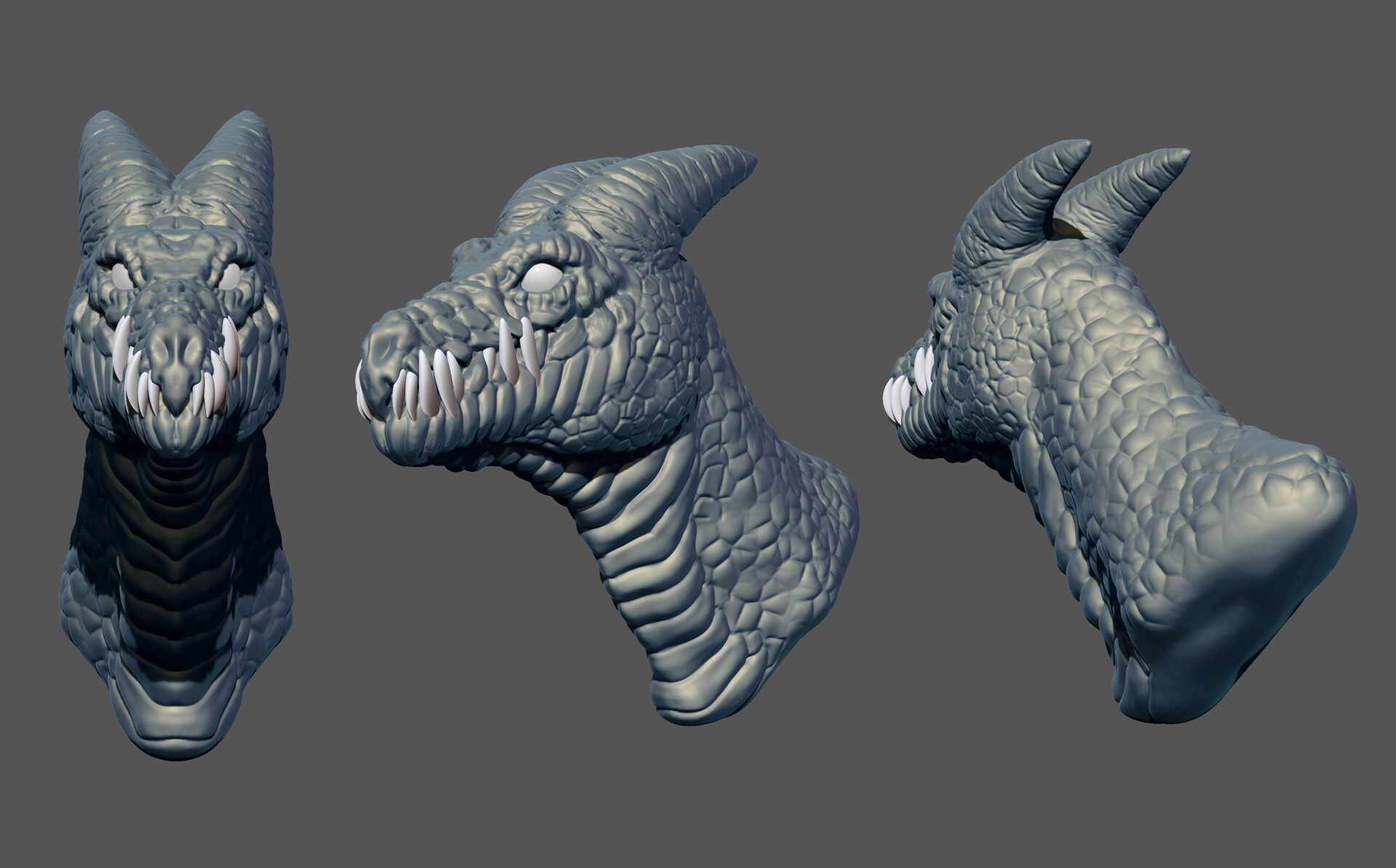 ArtStation - Dragon face