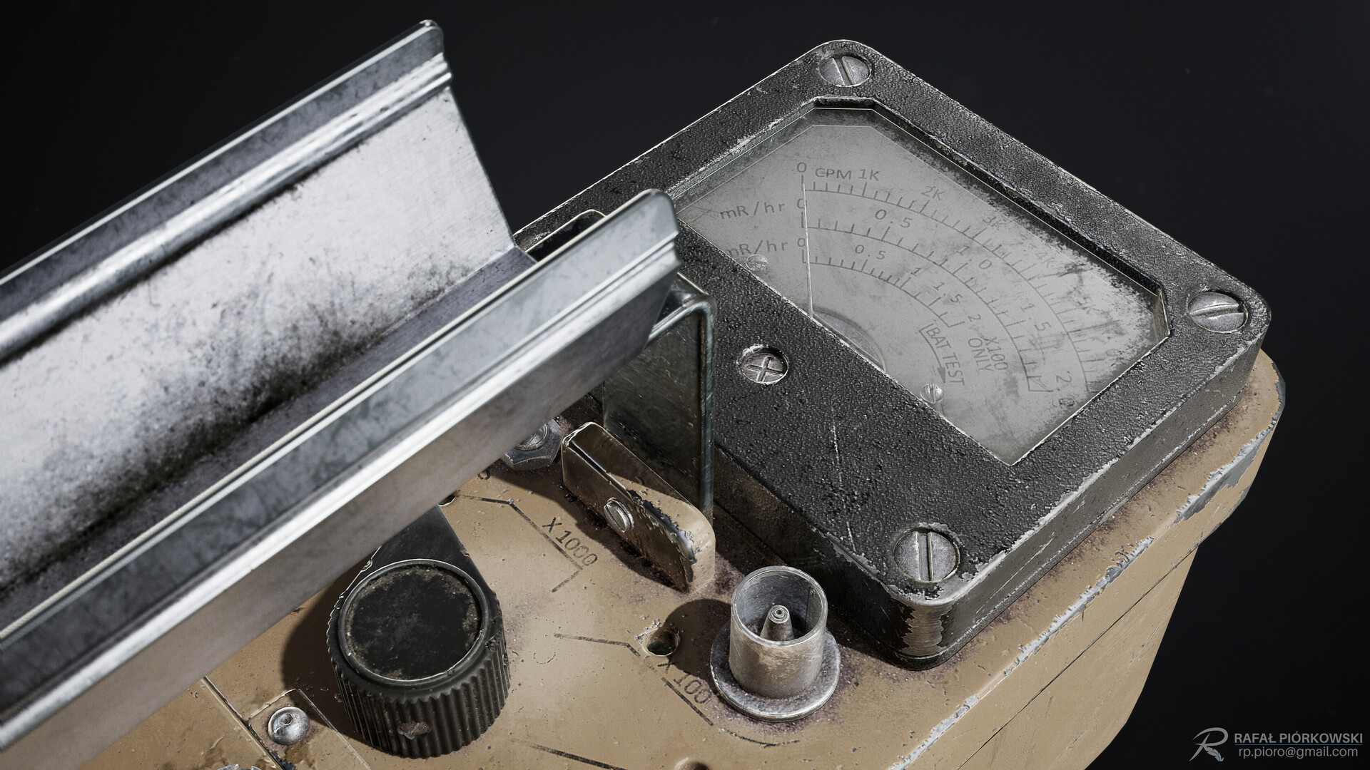 Rafał Piórkowski - Ludlum 14C Geiger Counter