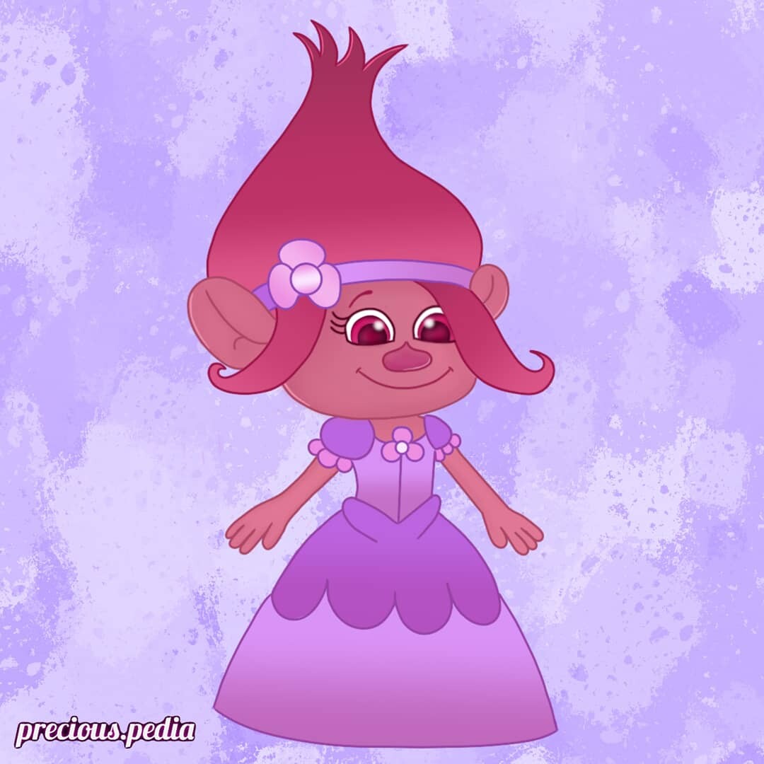 ArtStation - Purple Dress Queen Poppy