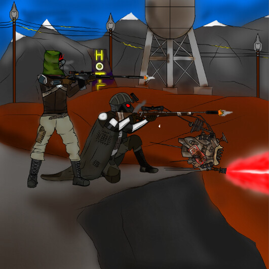 ArtStation - Fallout Style