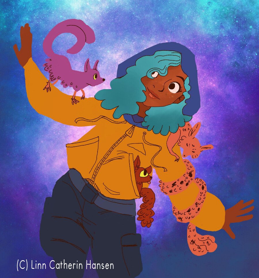 ArtStation - Molly and friends!