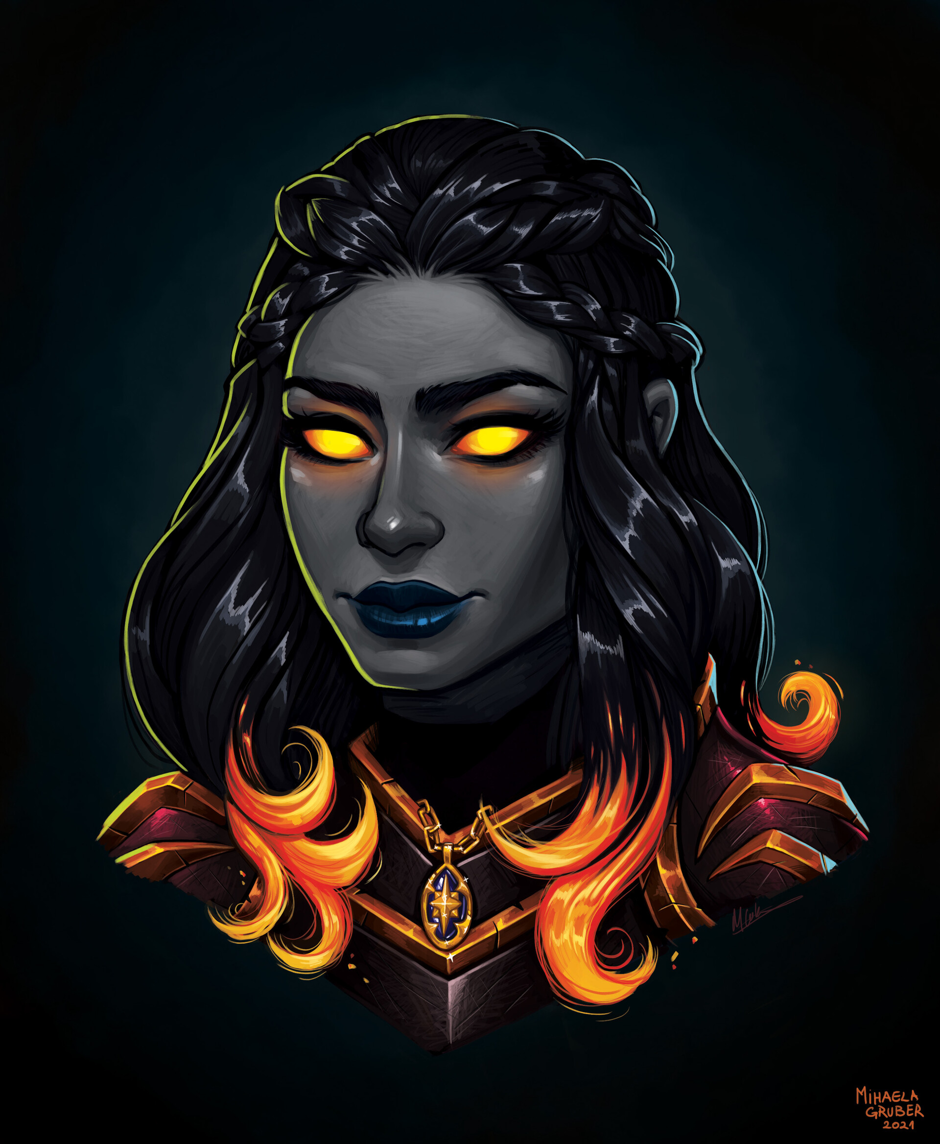 ArtStation - Opal Copperscheme Commission