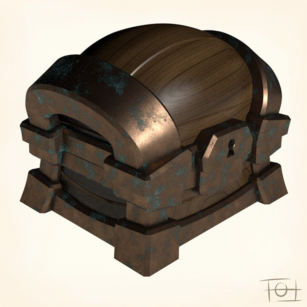 ArtStation - Simple Treasure Chest