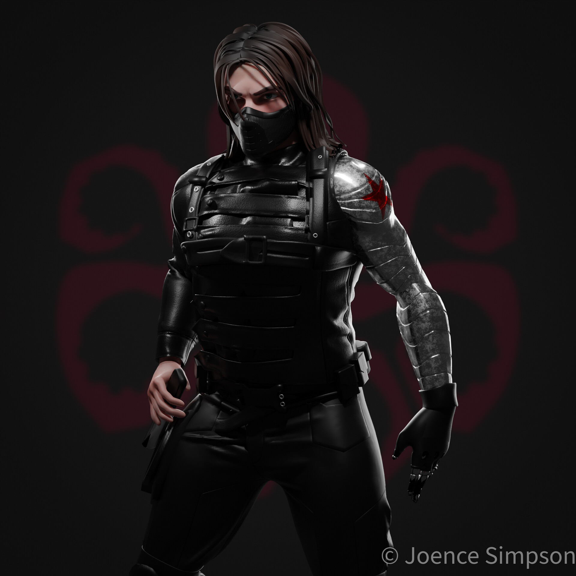 ArtStation - The Winter Soldier