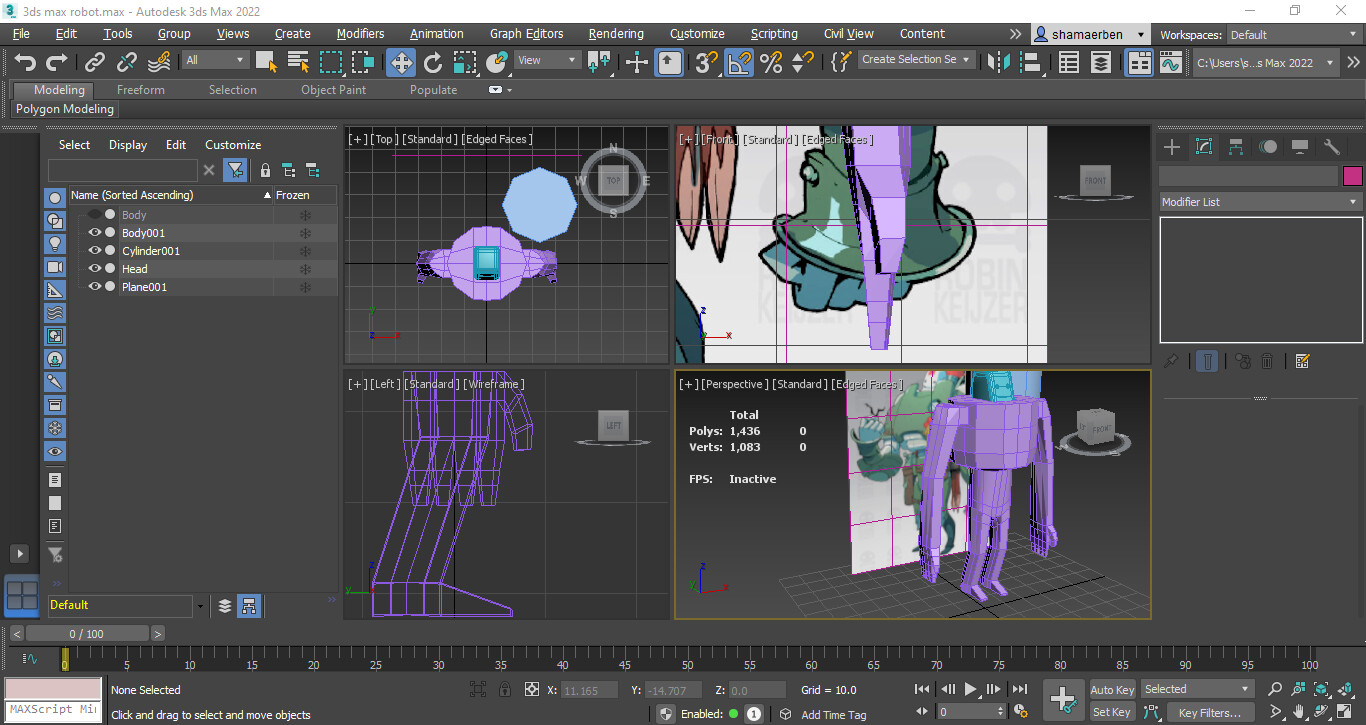 Shama Erben - 3D Character Development