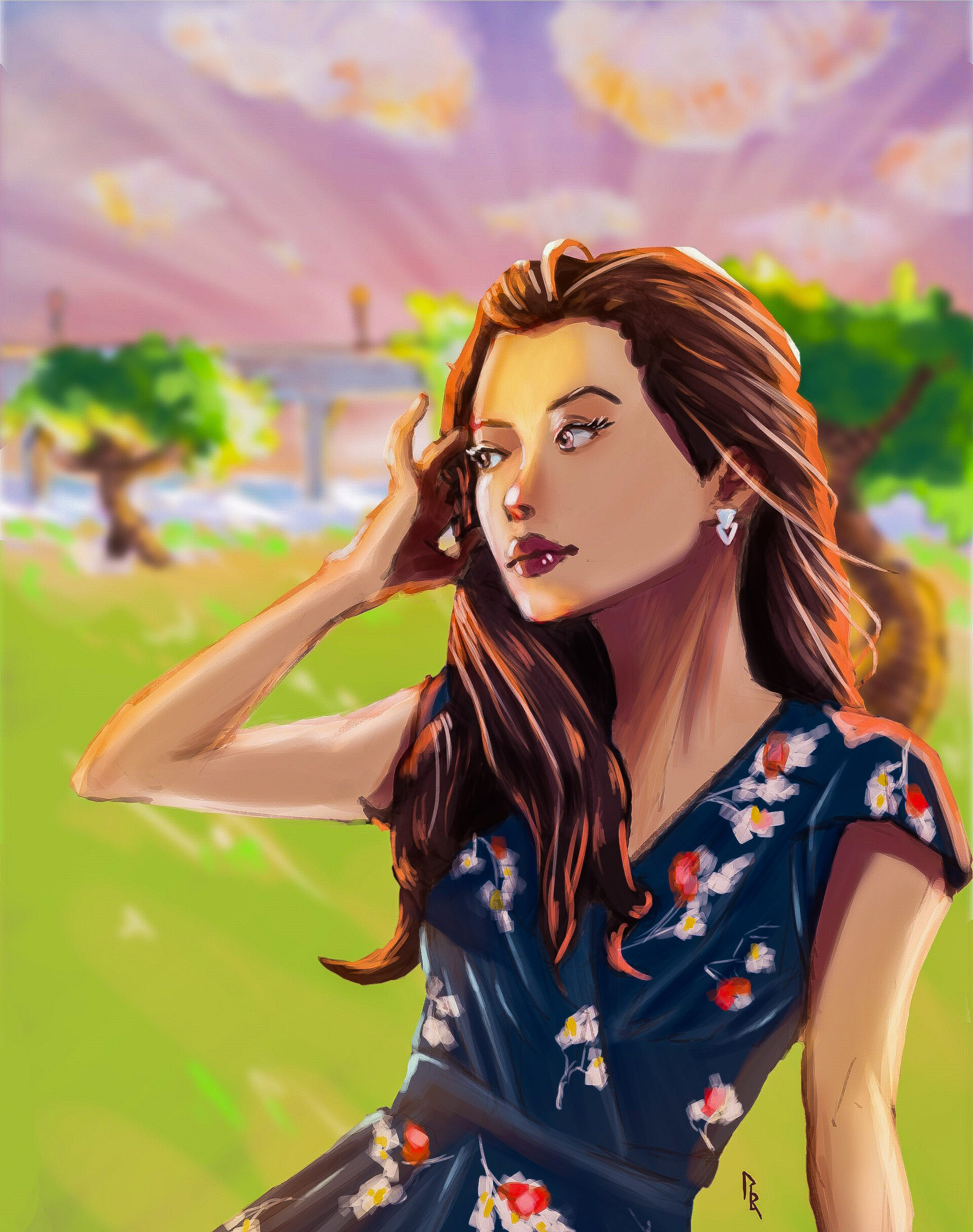 ArtStation - Summer dress