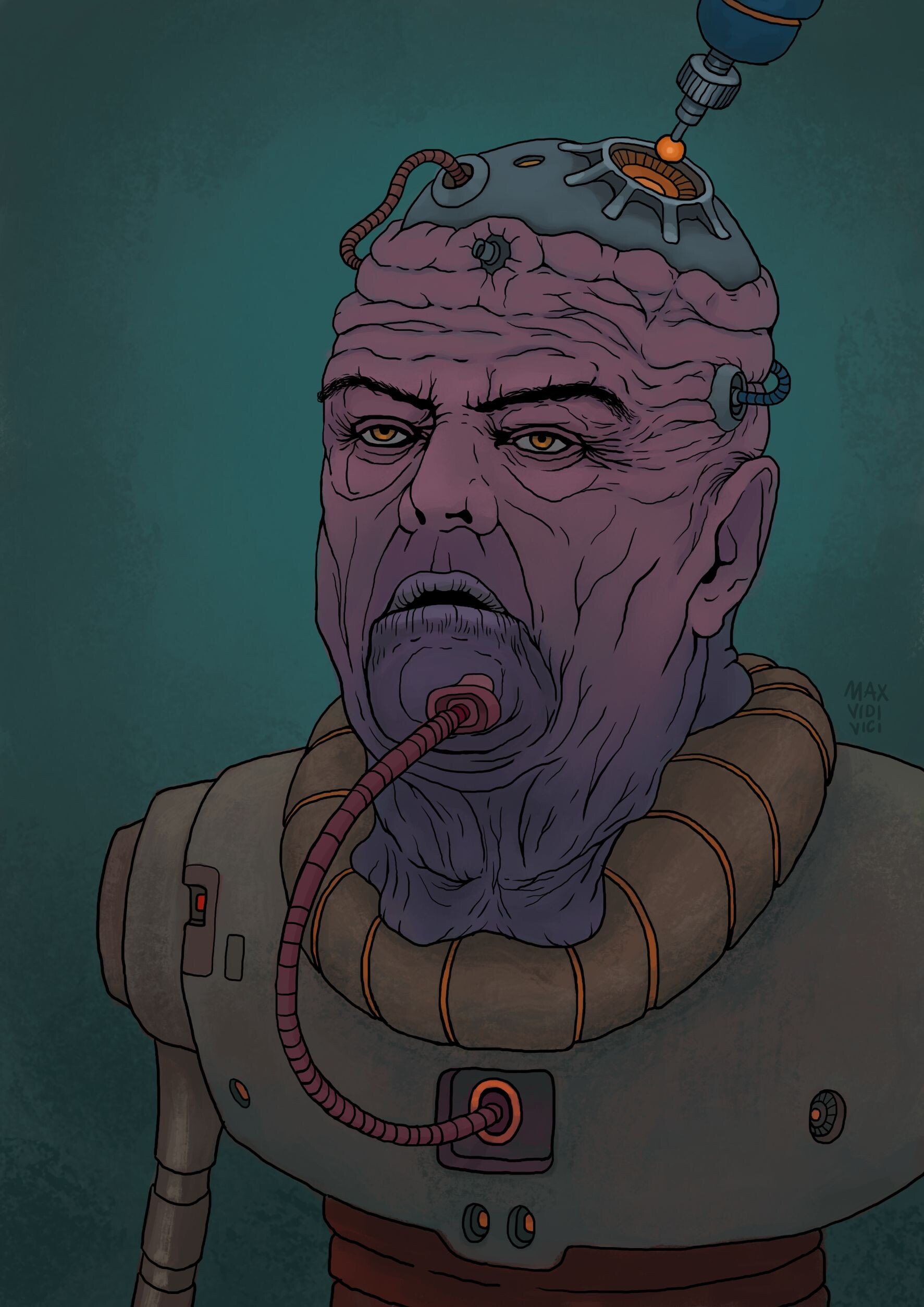 ArtStation - Cyborg is also human