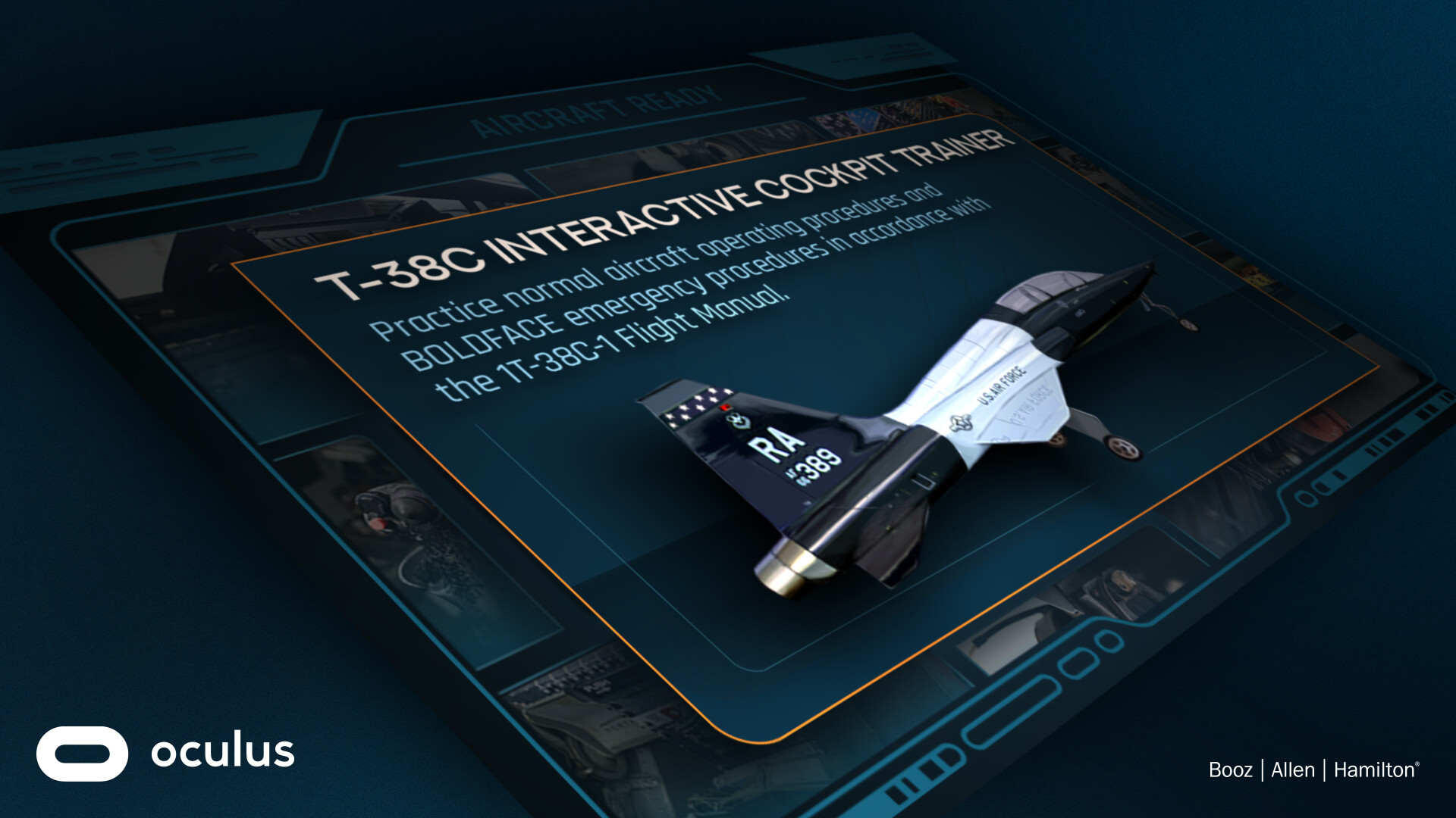 ArtStation - Aircraft Training in VR - UI UX Design