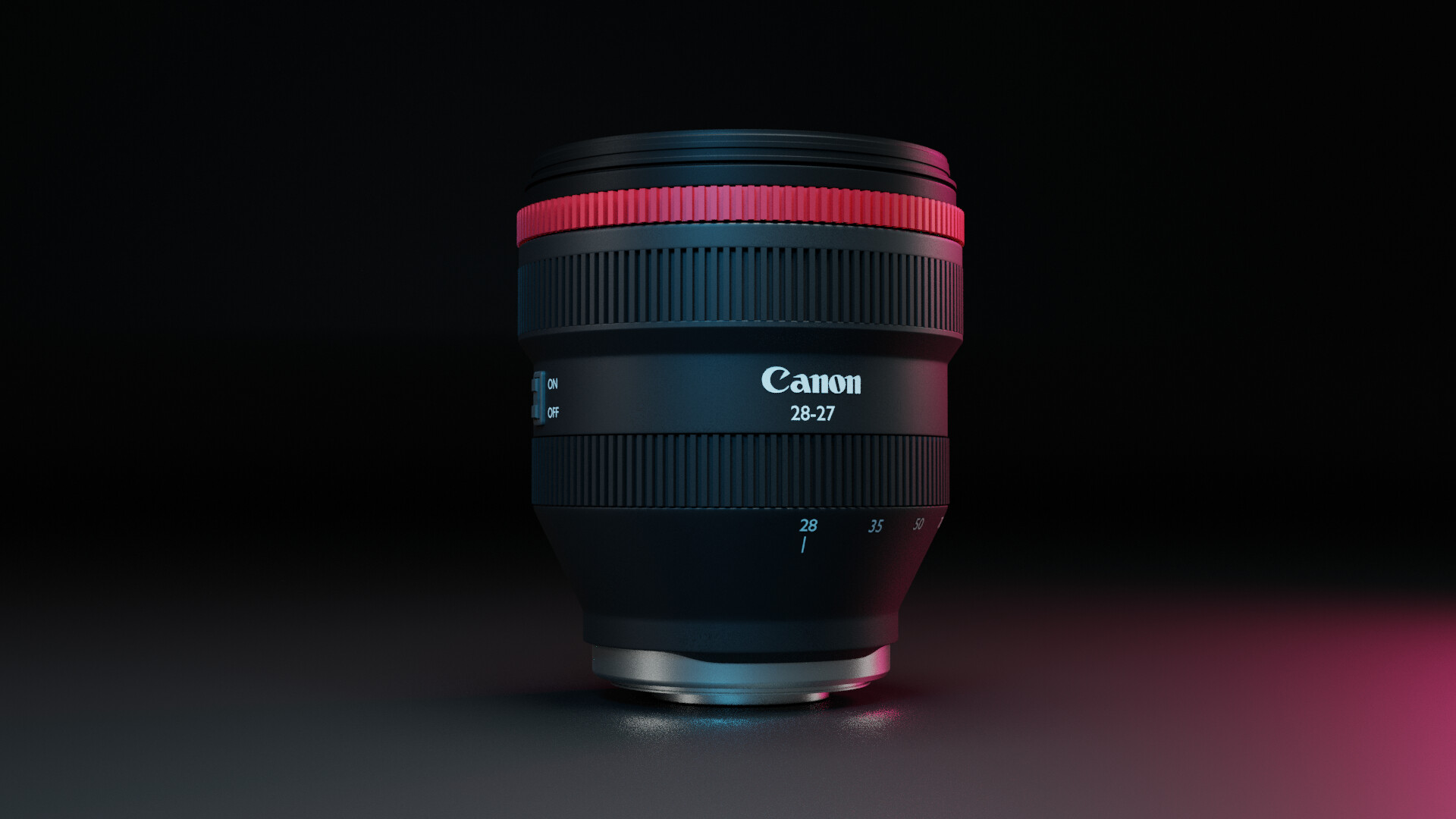 ArtStation - Project Name: "3D Product Animation of Canon Lens"