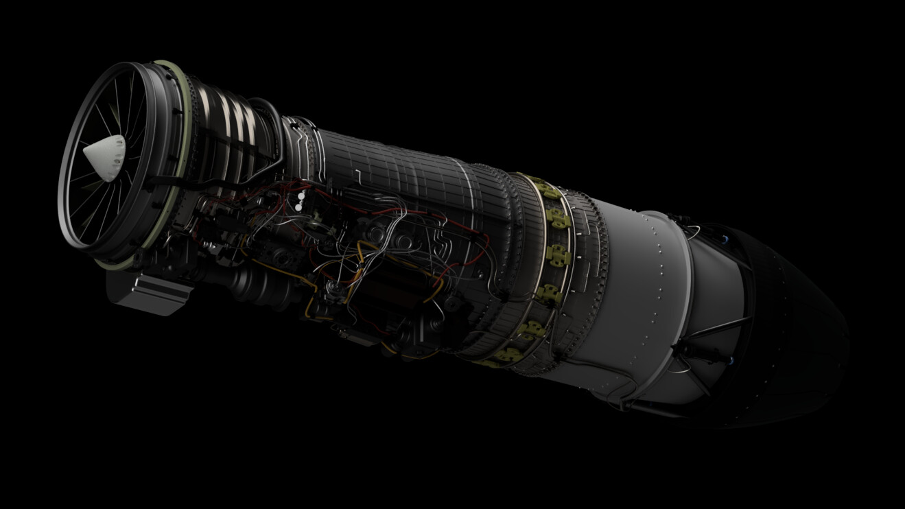 Ruslan - General Electric F110-GE-129