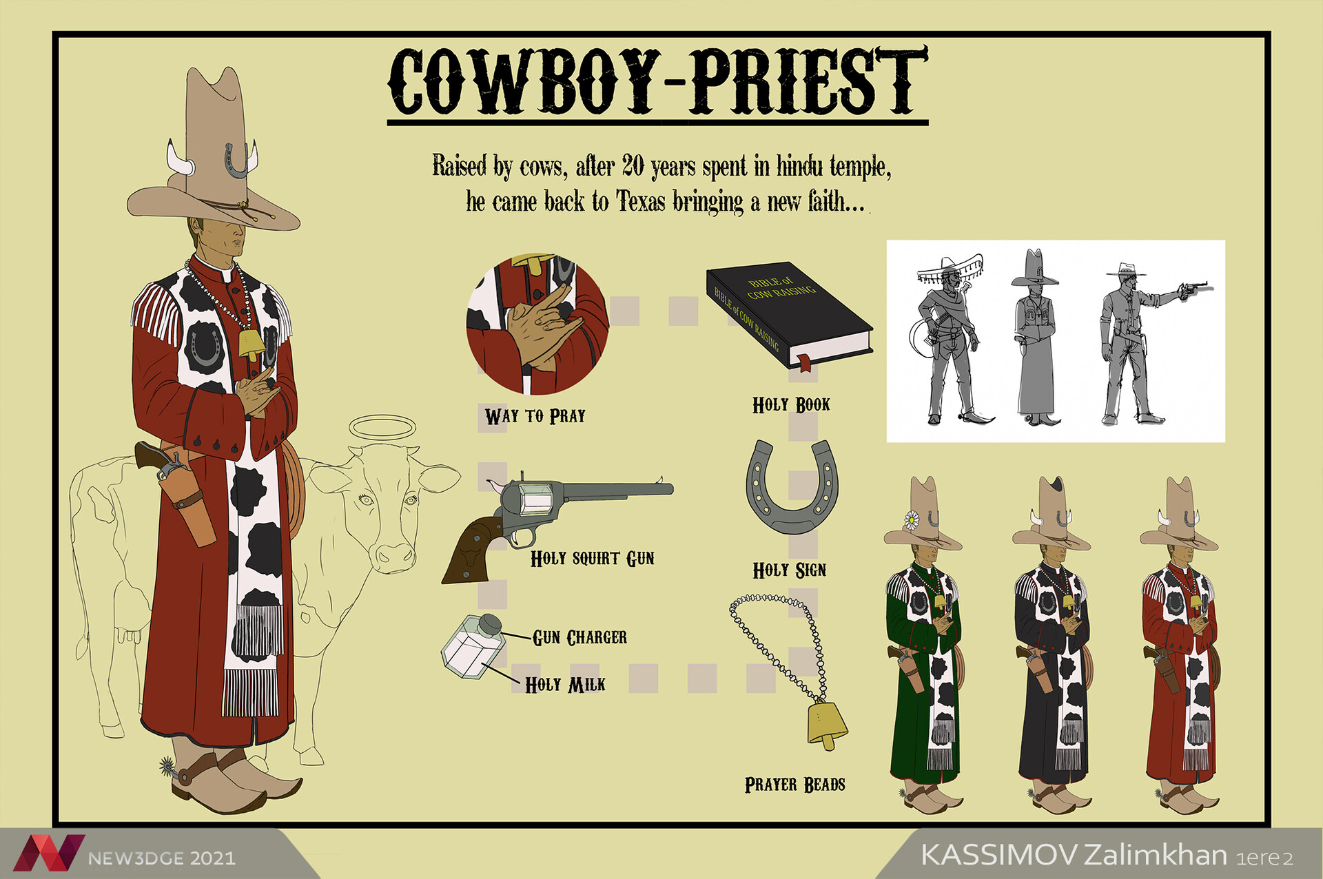 ArtStation - Cowboy-Priest