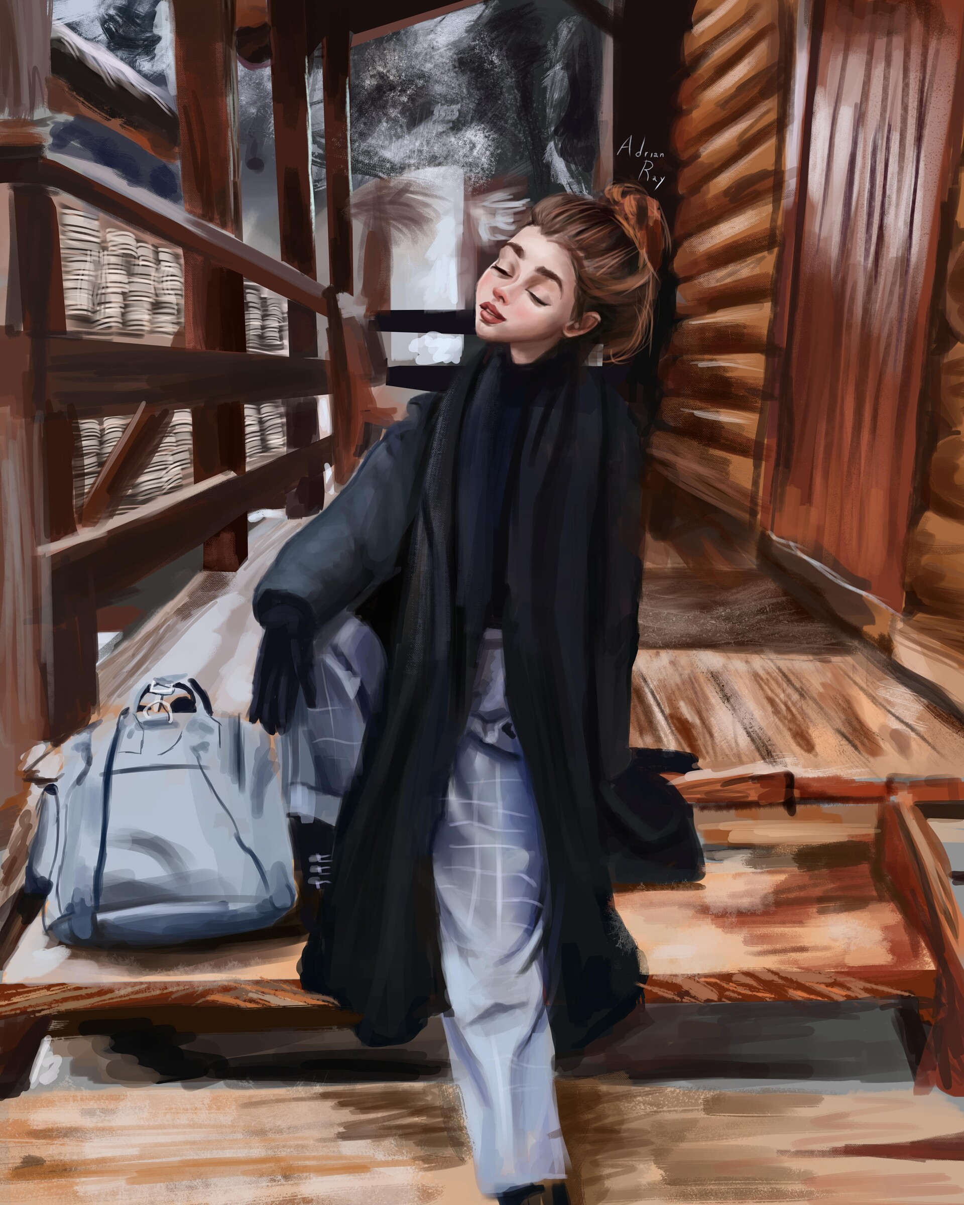 ArtStation - Just something about cold weather man