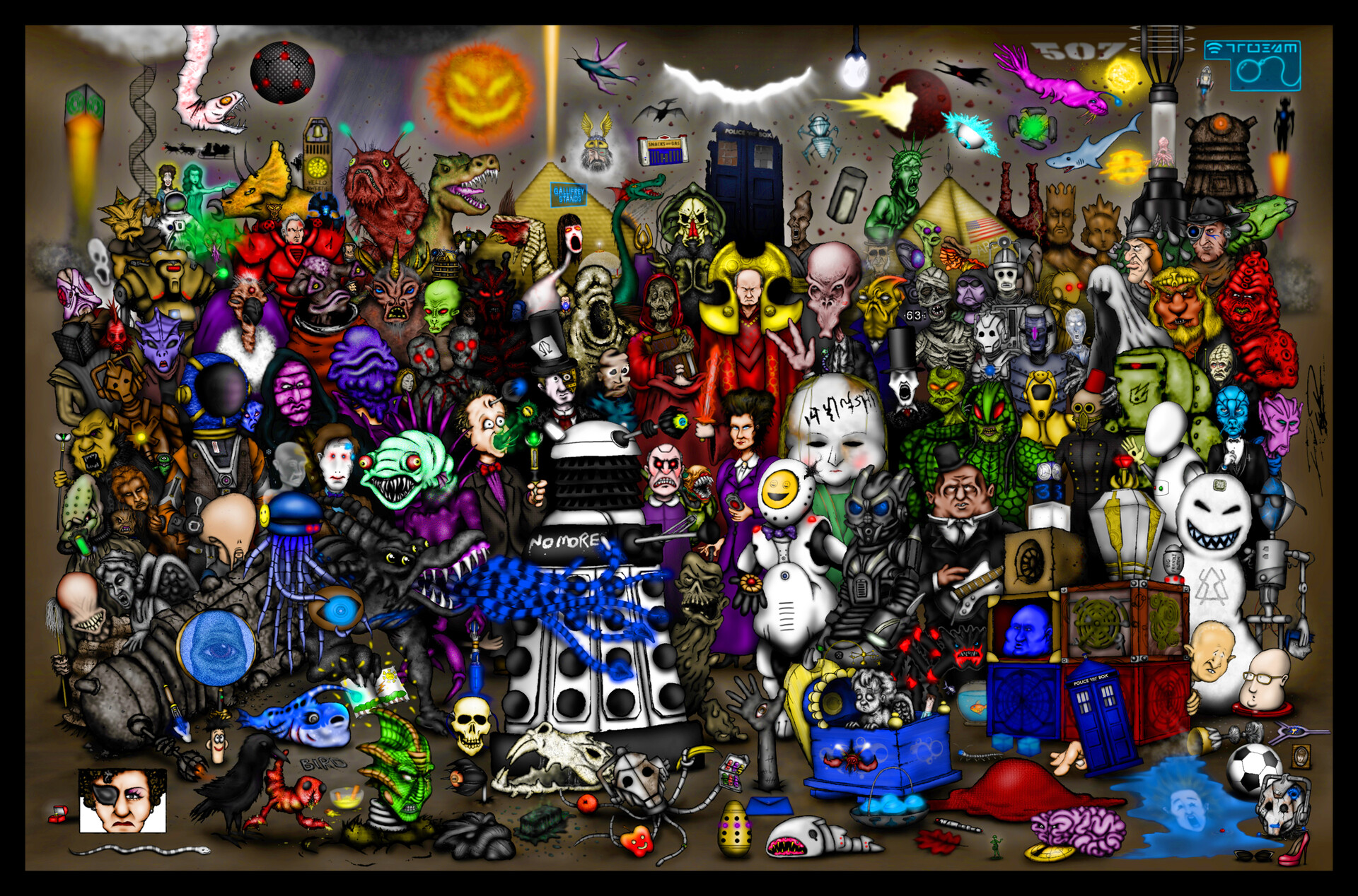 Doctor Who All Monsters