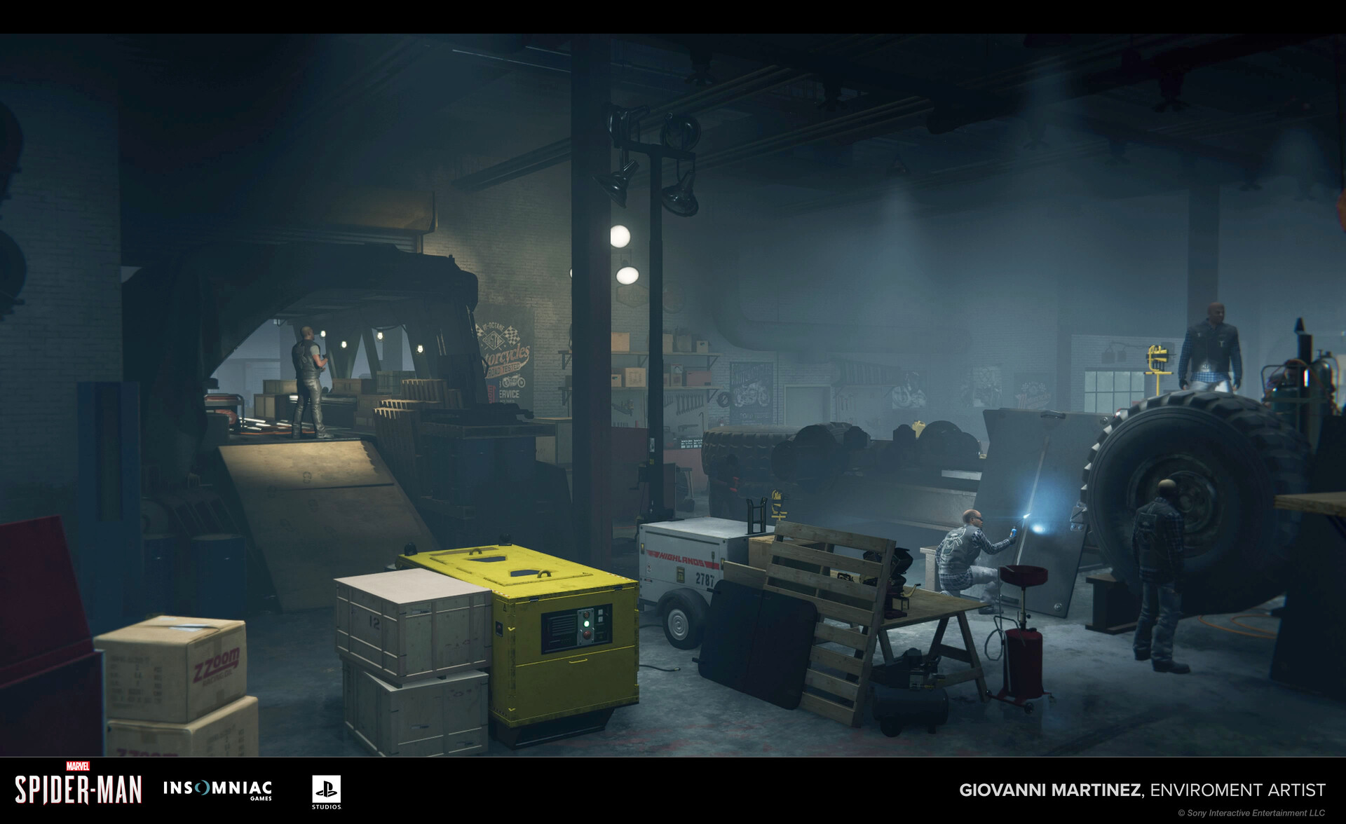 Giovanni Martinez - Spider-Man PS4: Tombstone's Auto Shop