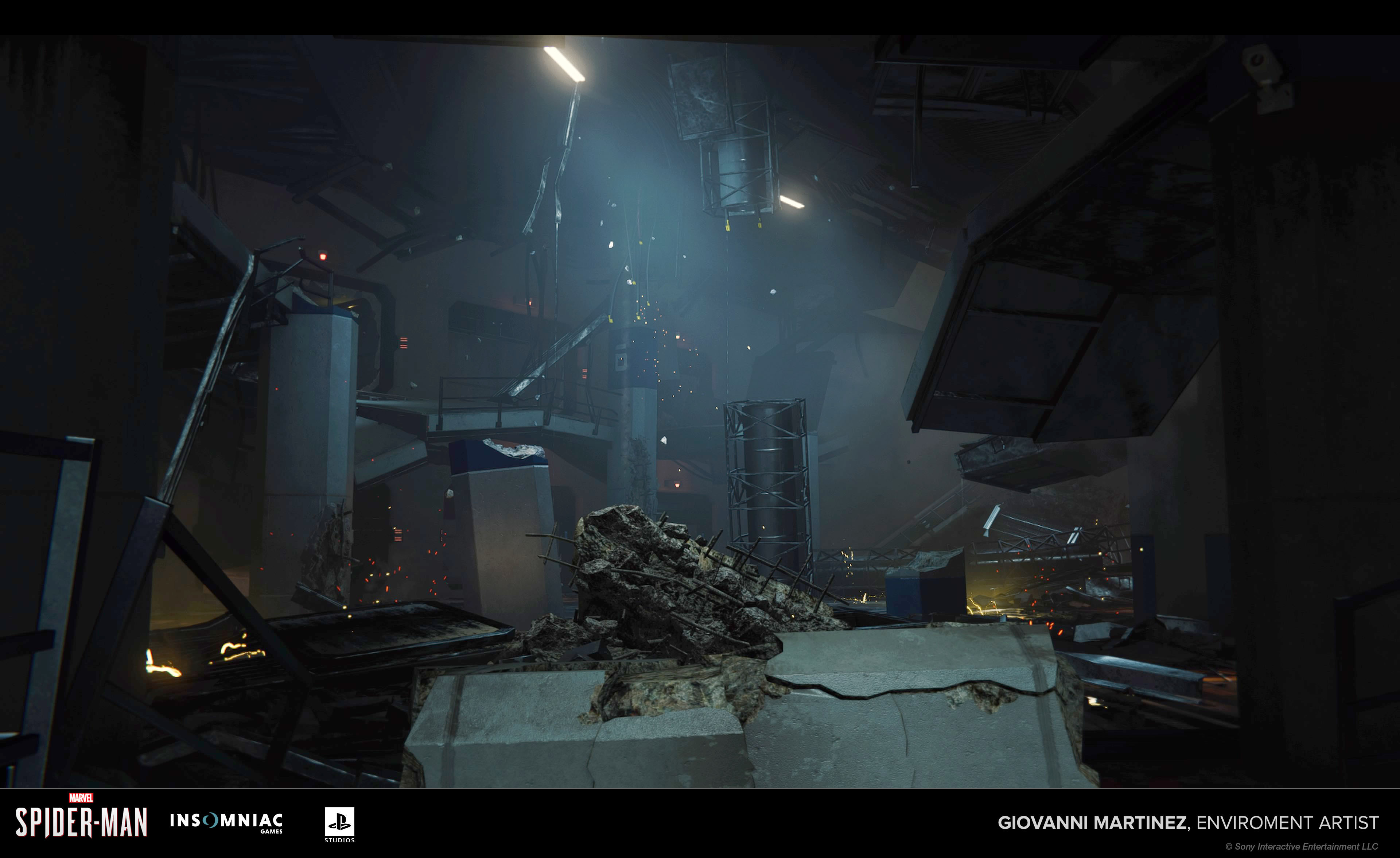 Giovanni Martinez - Spider-Man PS4: The Raft