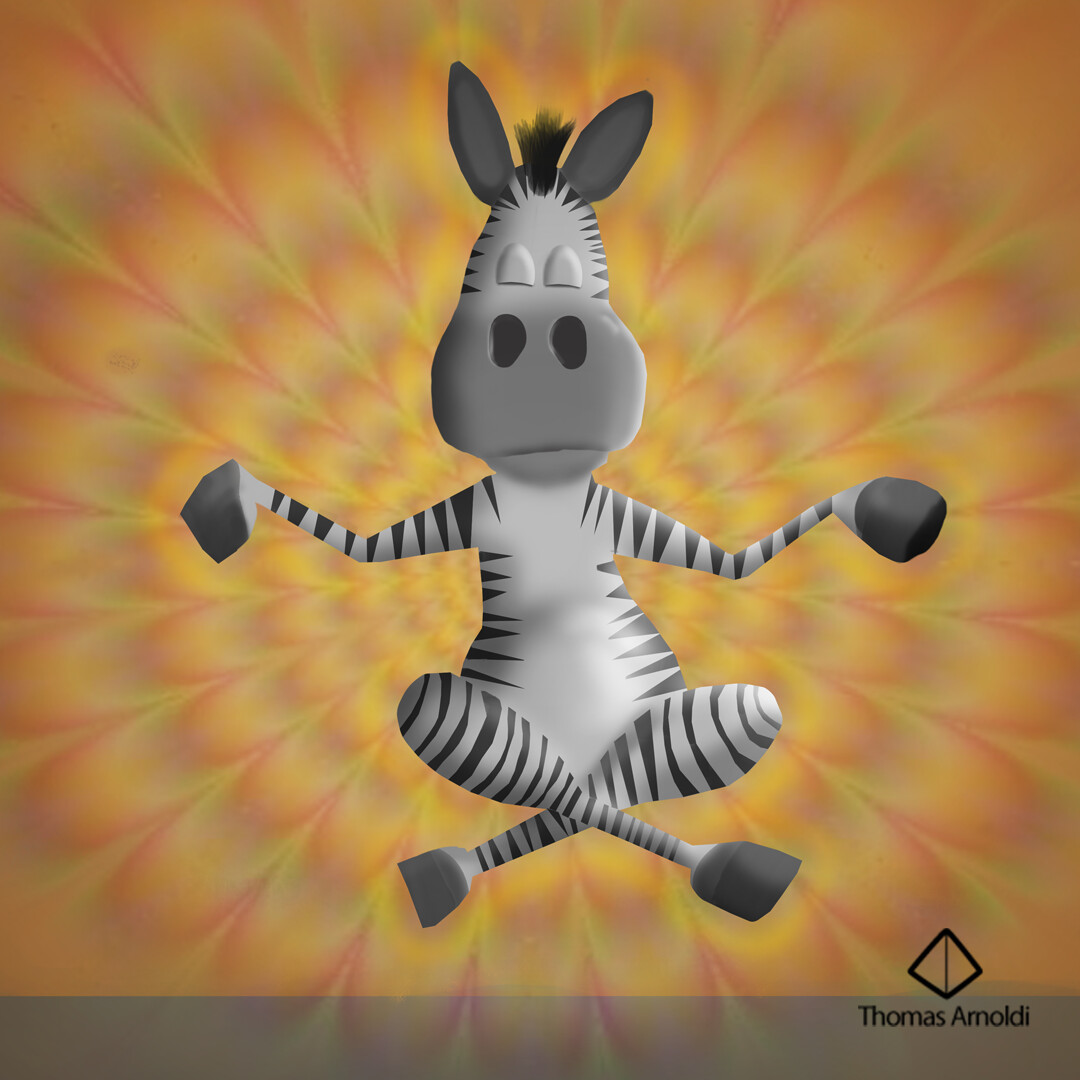 ArtStation - Zen and the art of being a Zebra.