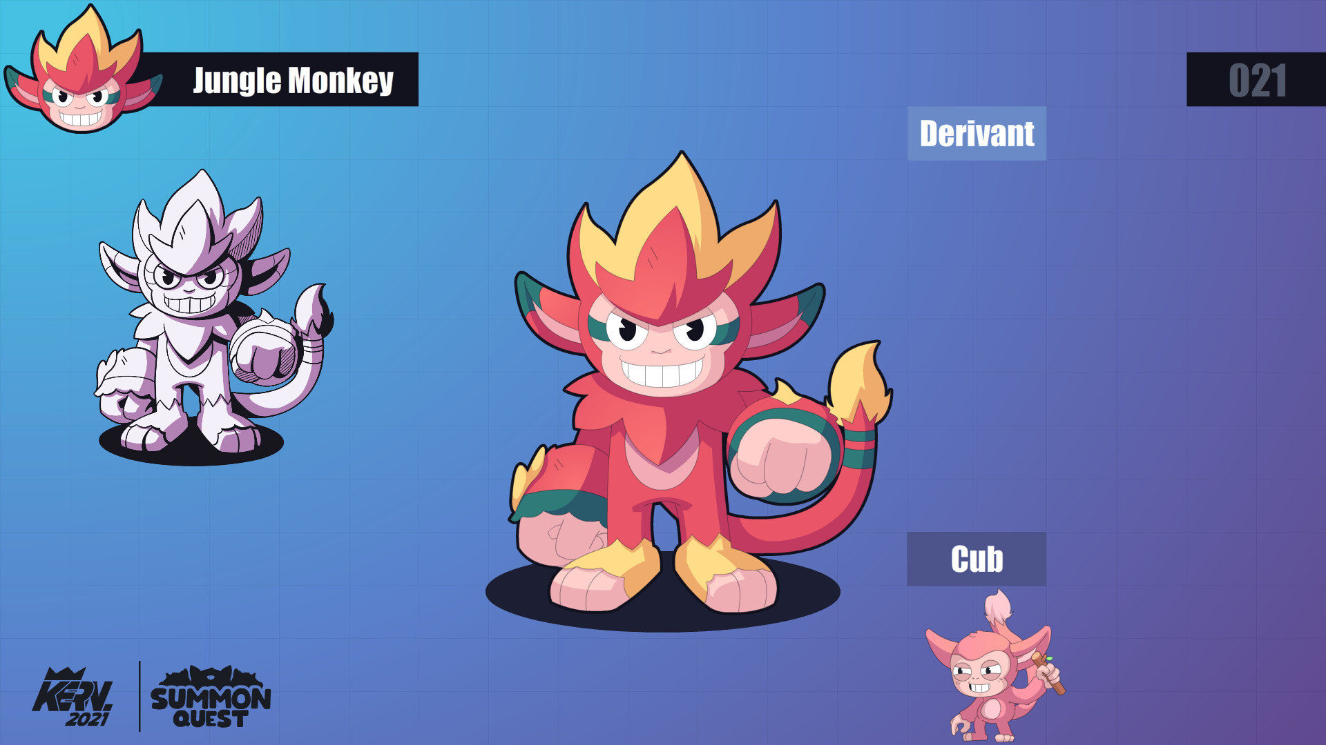 ArtStation - 《Summon Quest》_The character design of the game