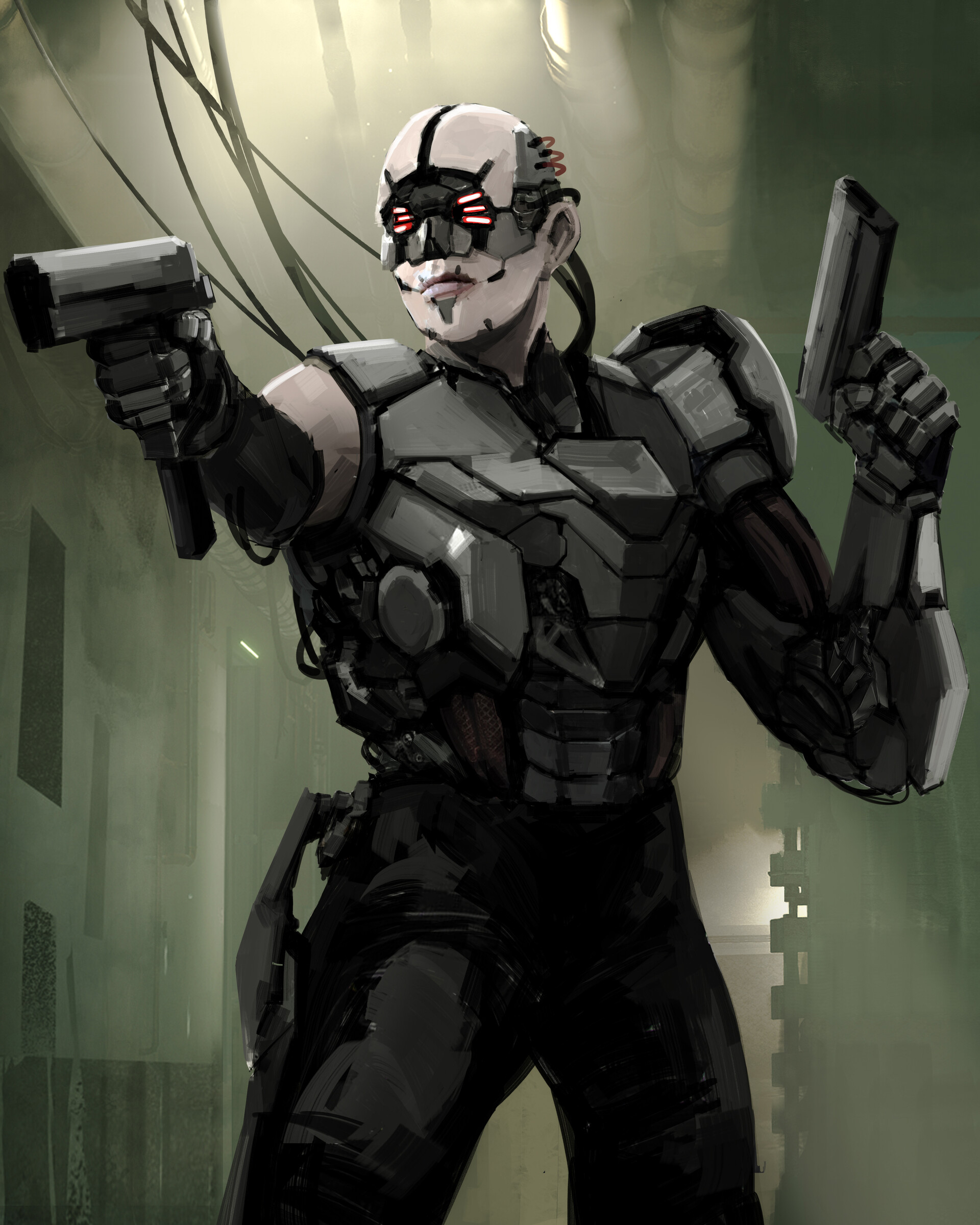 ArtStation - [ The Cyberpunk Movement ] Psycho | CYBR_Punked