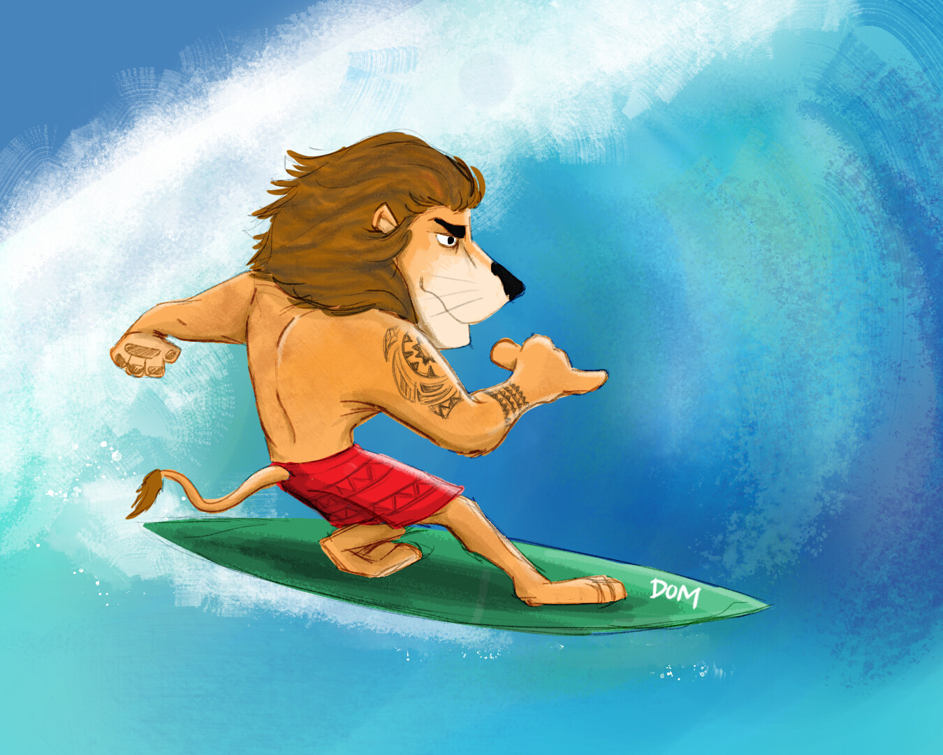 ArtStation - Surf's up!