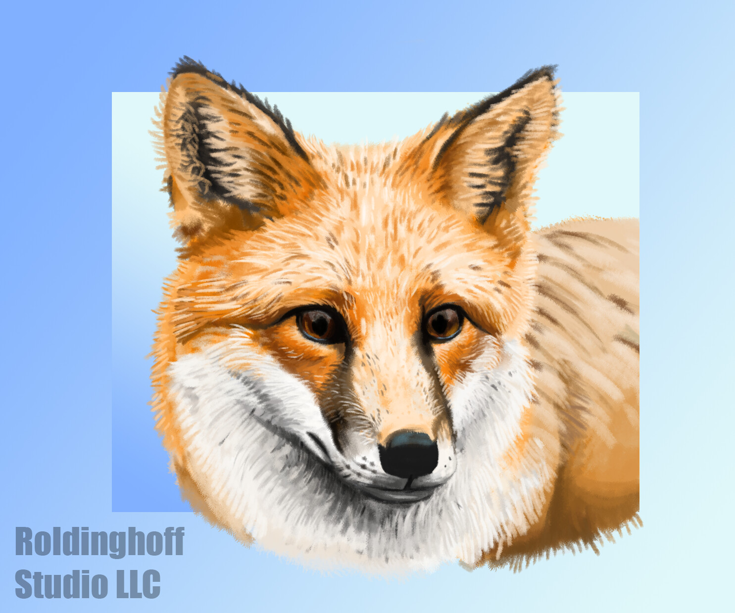 ArtStation - Fox portrait
