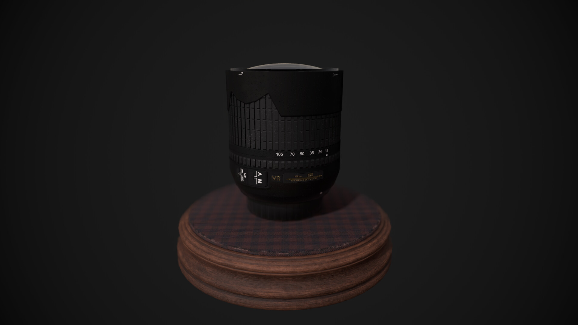 ArtStation - Short 18-105mm Camera Lens Project