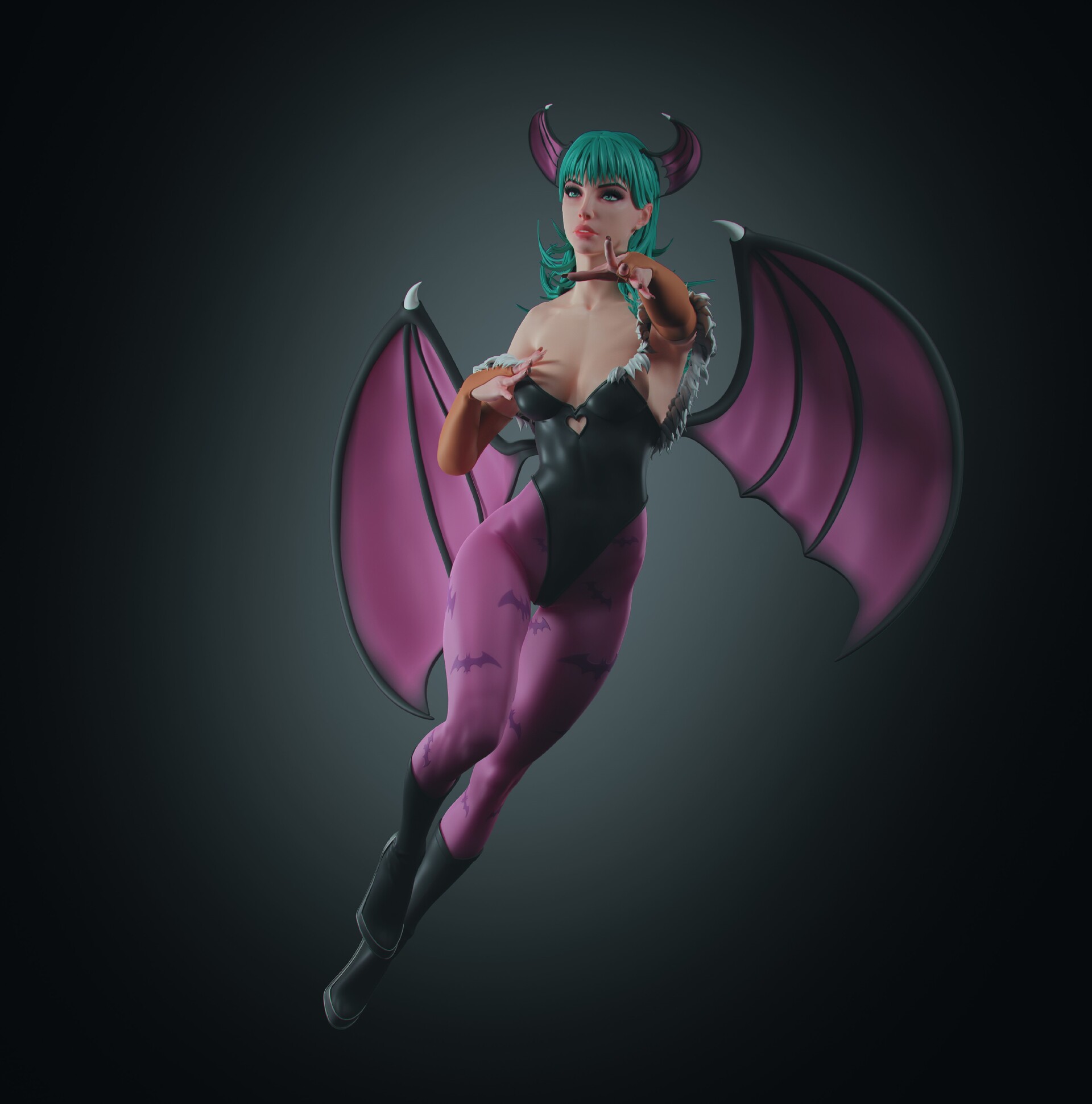 ArtStation - Morrigan Sketch