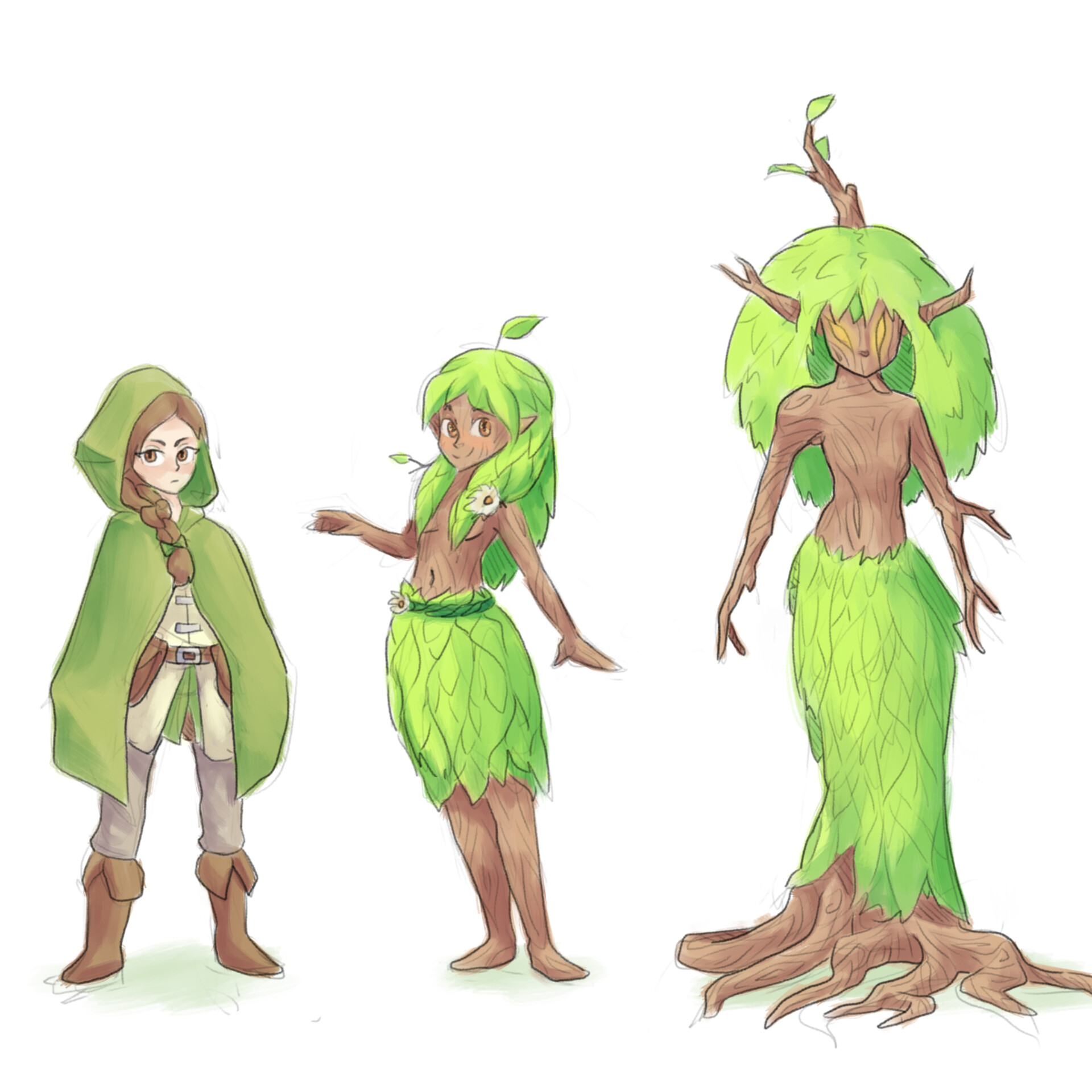 ArtStation - Fae Dryad