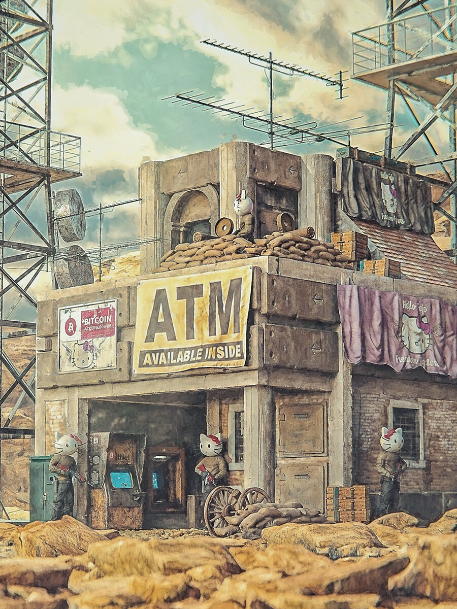 ArtStation - Hello Kitty Freedom Fighters