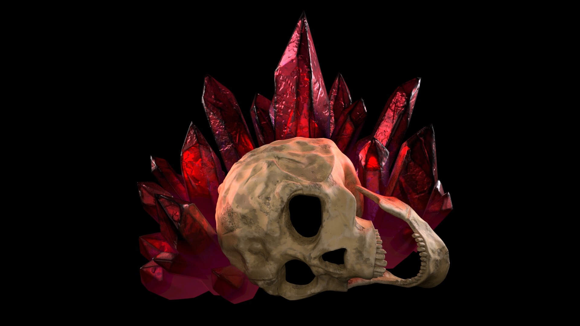 ArtStation - Crystal Skull