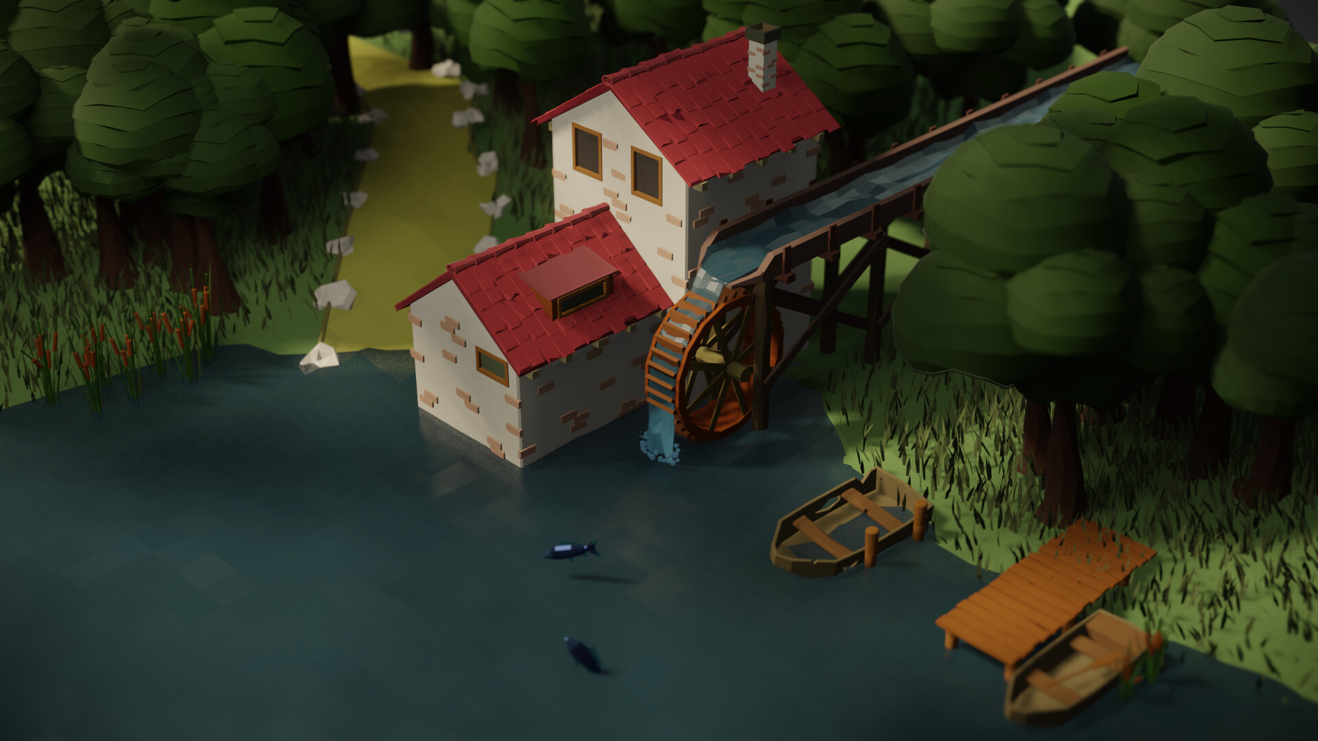 ArtStation - Watermill