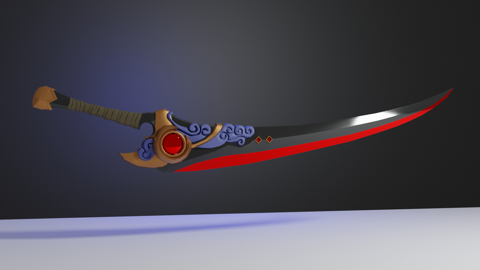 LufiArt - Blood moon odachi