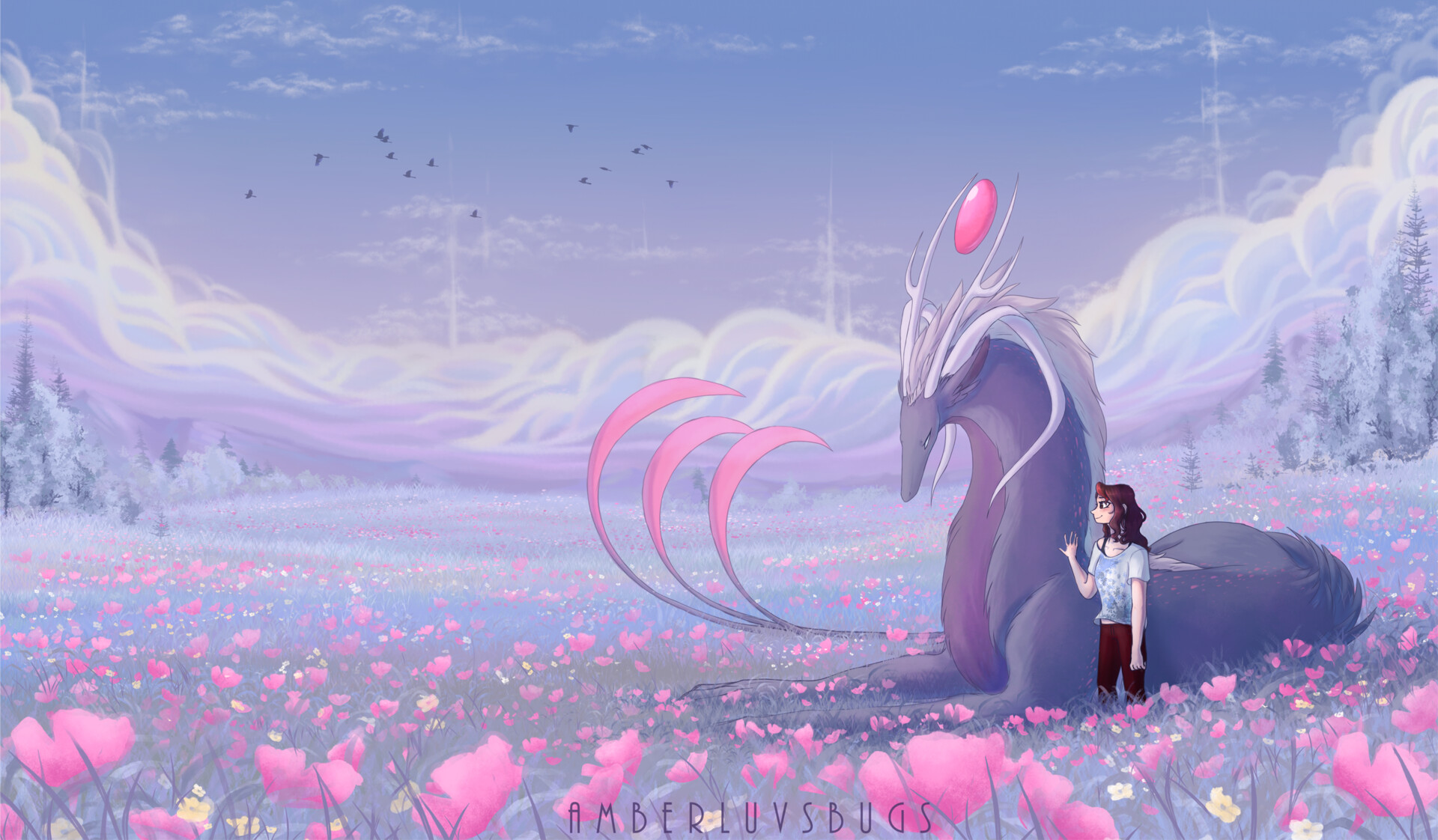 ArtStation - The Pastel Fields (gift)